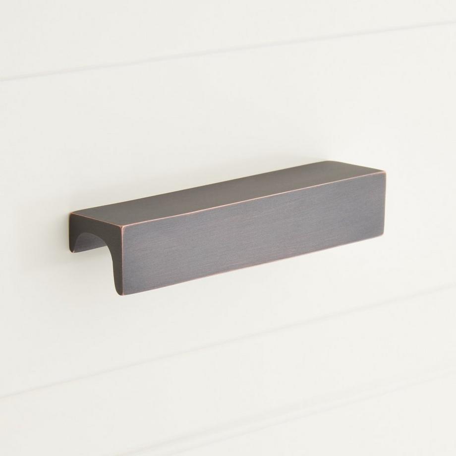 4" Belfast Solid Brass Cabinet Pull - Matte Black | Signature Hardware