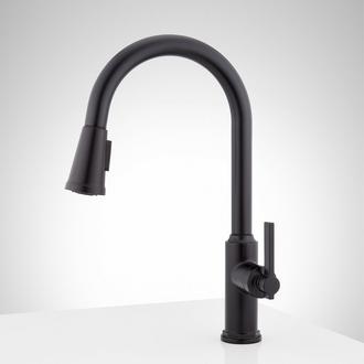 Greyfield Single-Hole Pull-Down Kitchen Faucet | Signature Hardware
