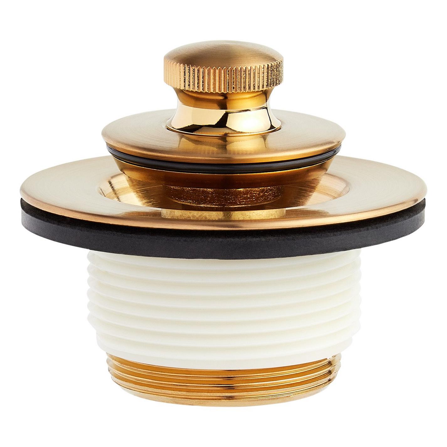 Lift & Turn Tub Drain with Adapter Sleeve | Signature Hardware