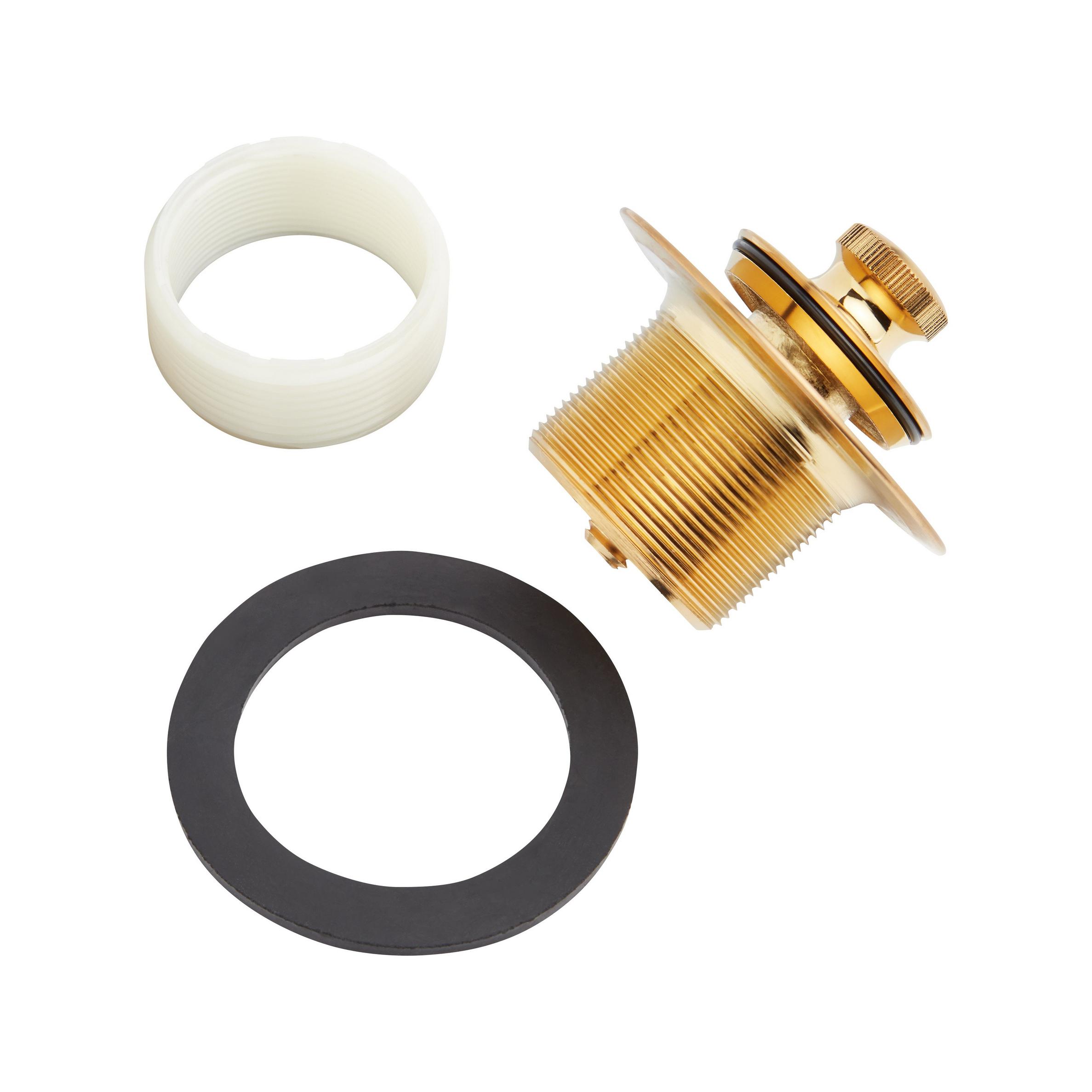 Lift & Turn Tub Drain with Adapter Sleeve | Signature Hardware