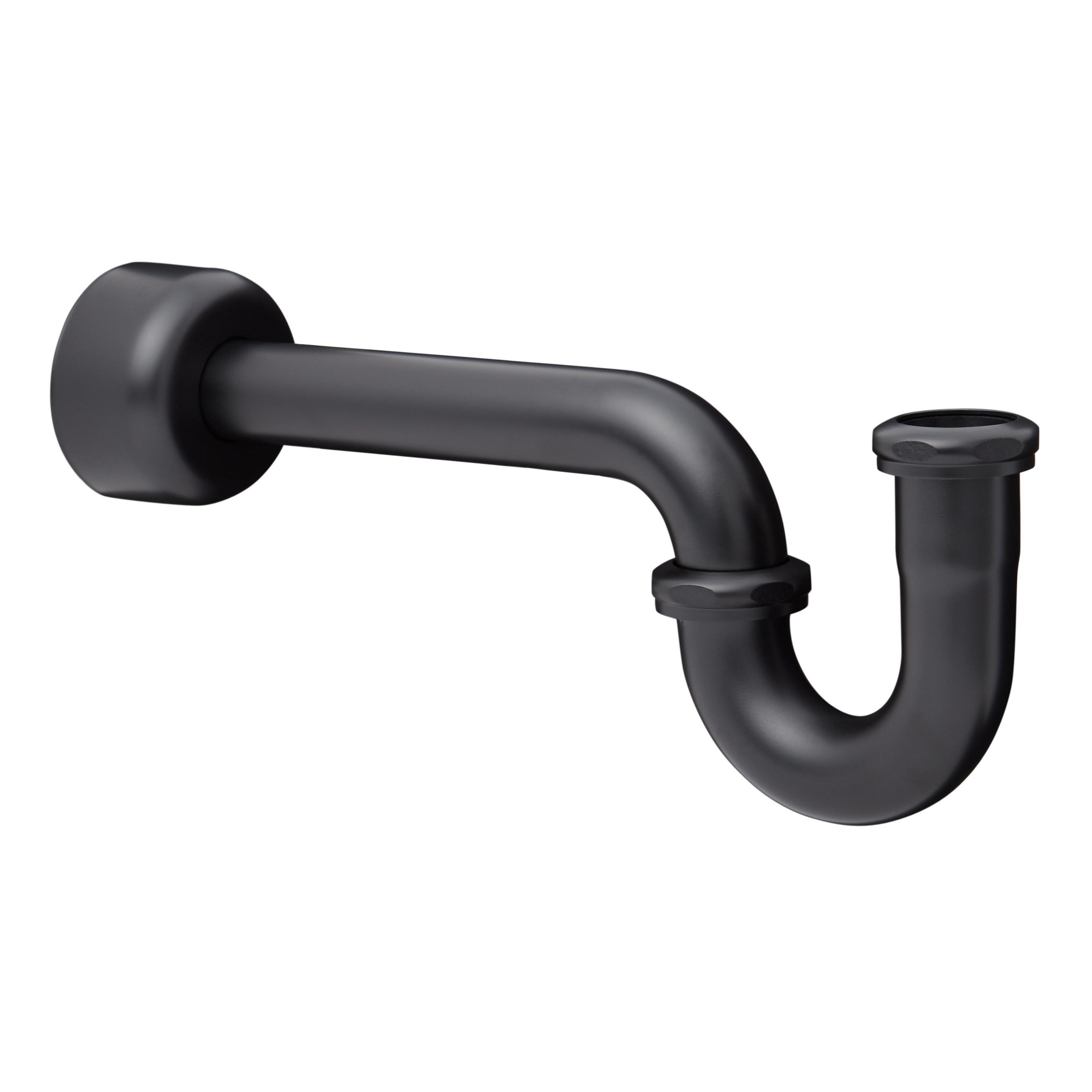 1-1/4" P-Trap with High Box Flange | Signature Hardware