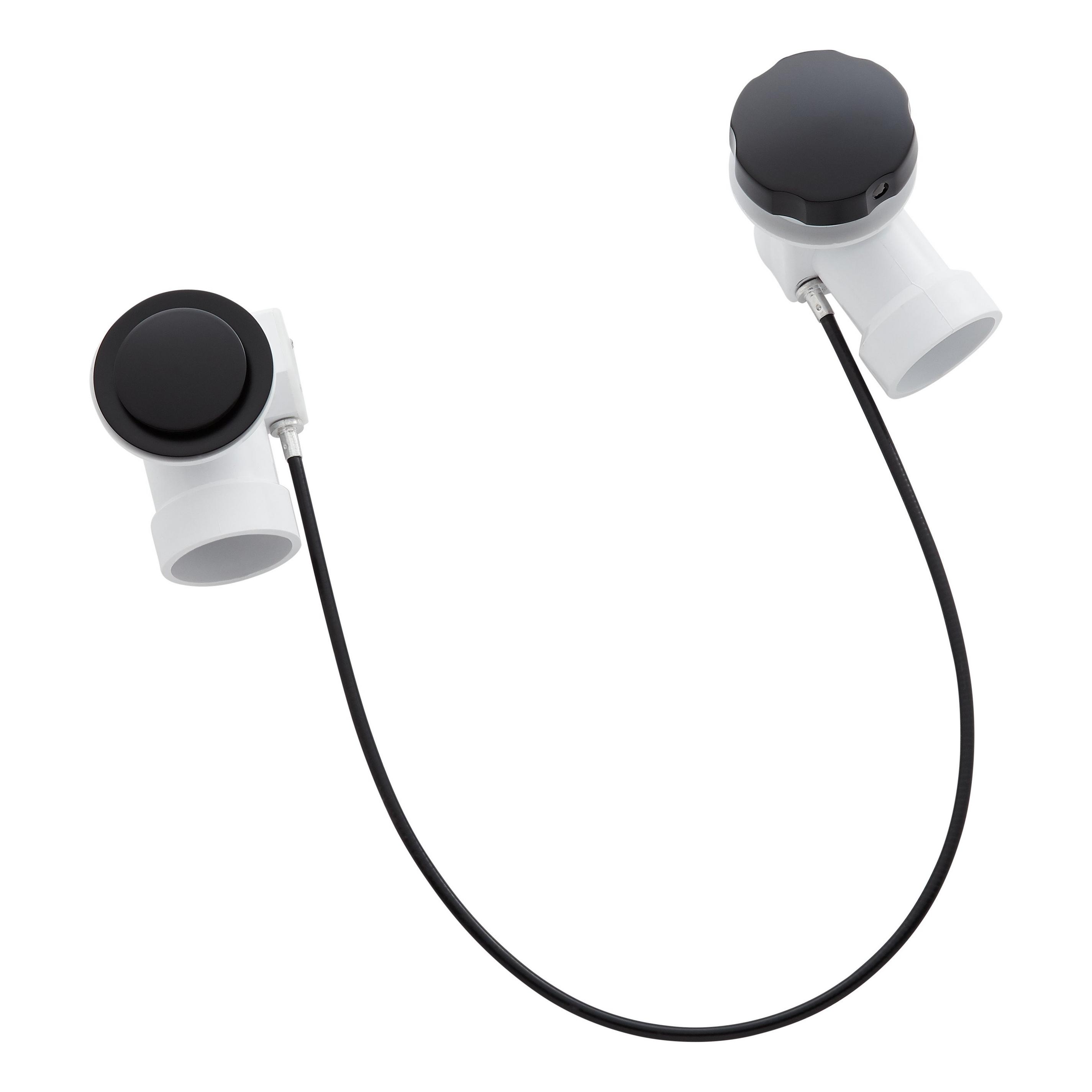 PVC Cable Drain & Overflow for 17" - 22" Deep Tubs | Signature Hardware