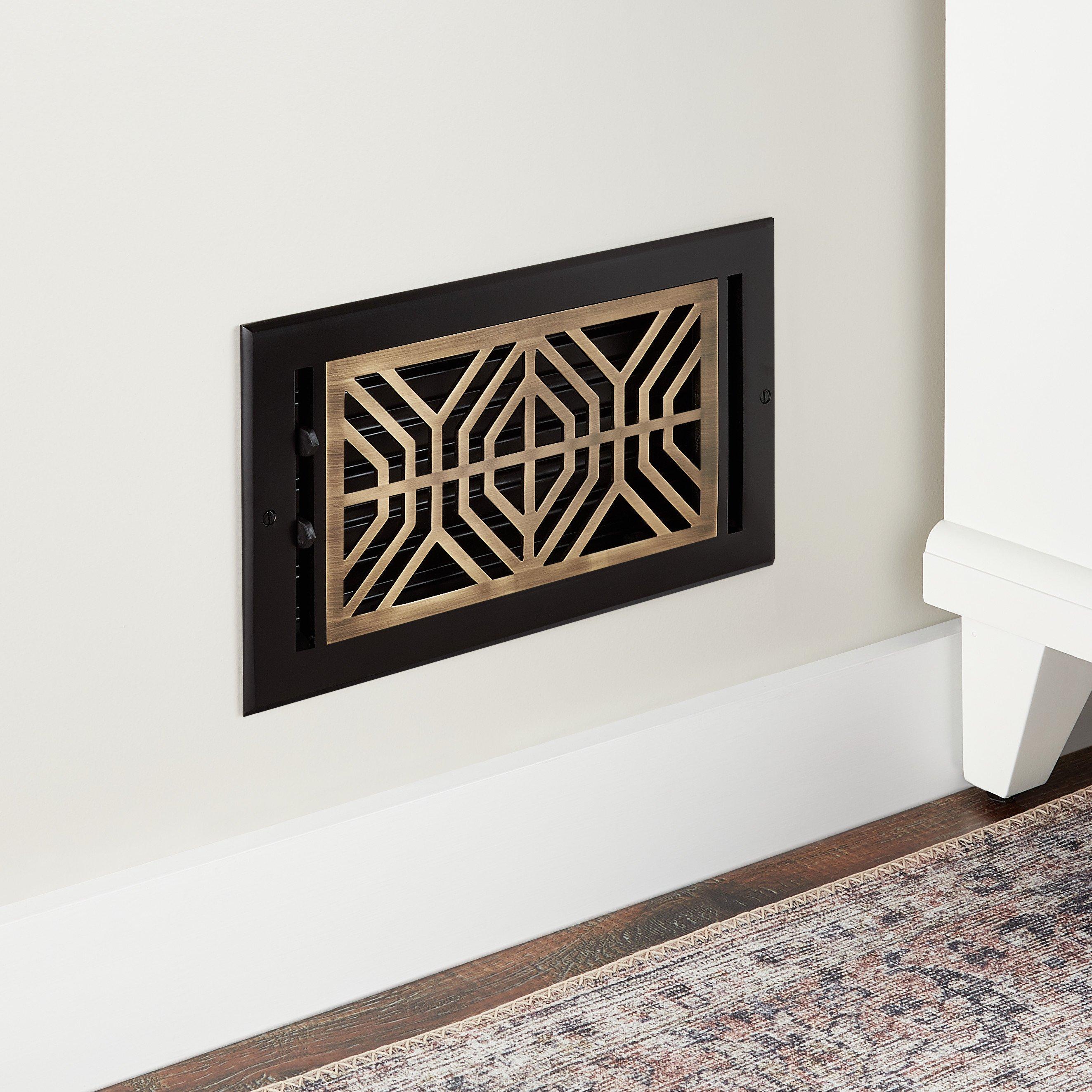 Stritzel Brass Wall Register | Signature Hardware