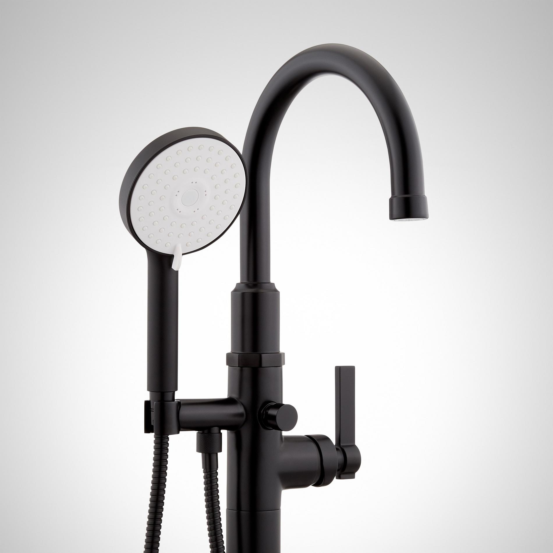 Greyfield Freestanding Tub Faucet with Hand Shower | Signature Hardware