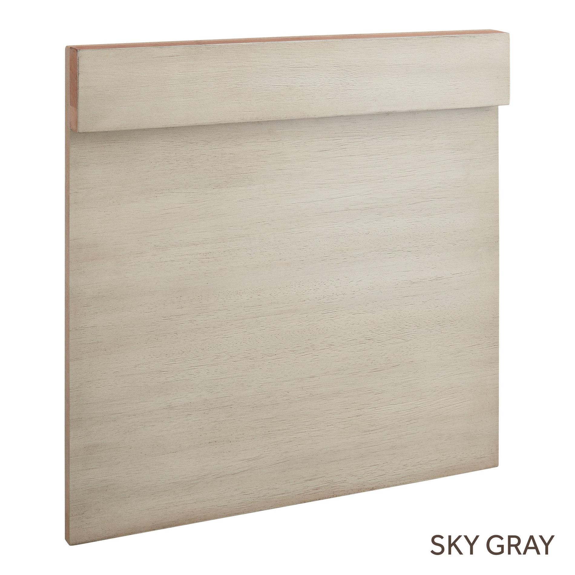 Wood Finish Sample - Sky Gray | Signature Hardware
