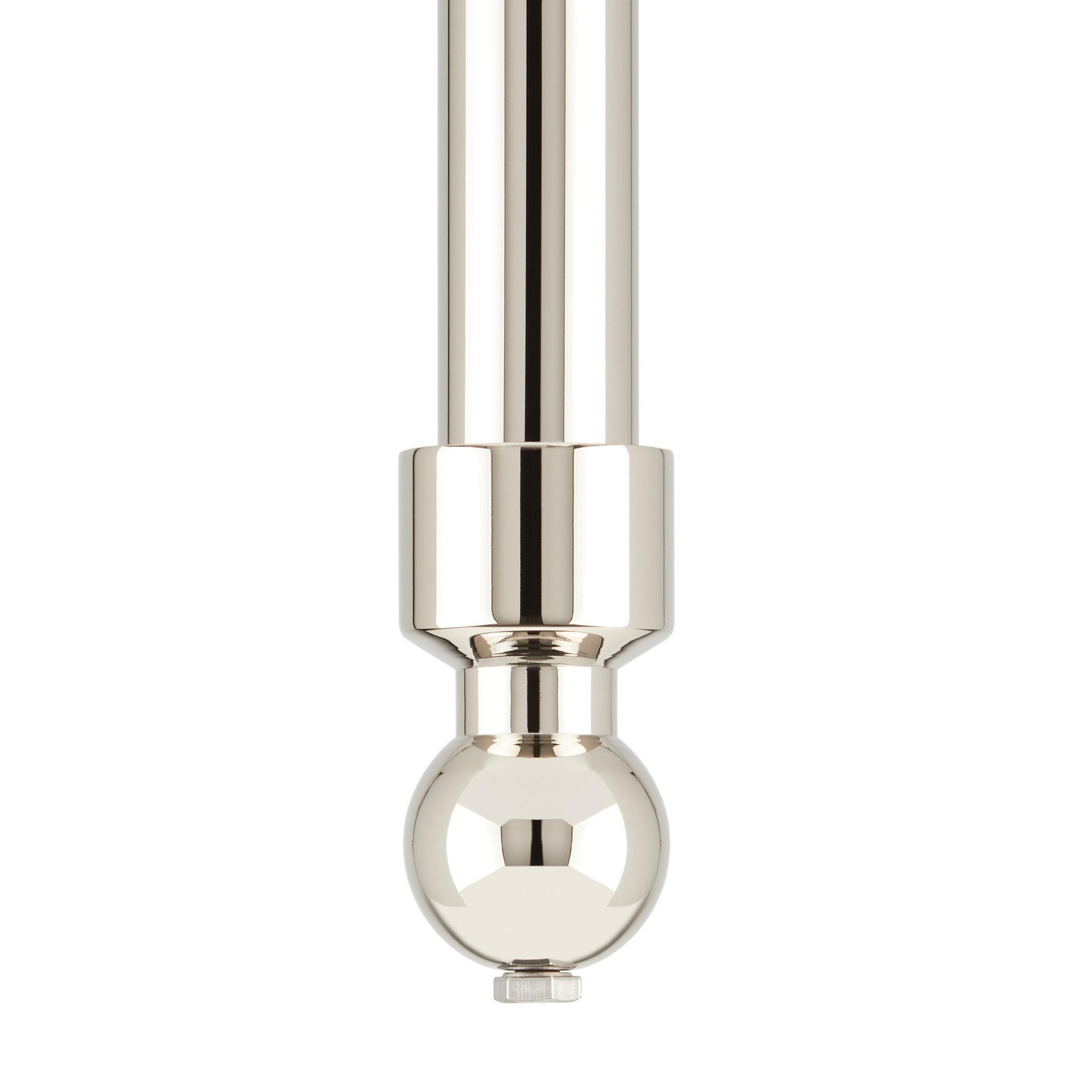 30" Cierra Console Sink with Brass Stand - Polished Nickel | Signature ...