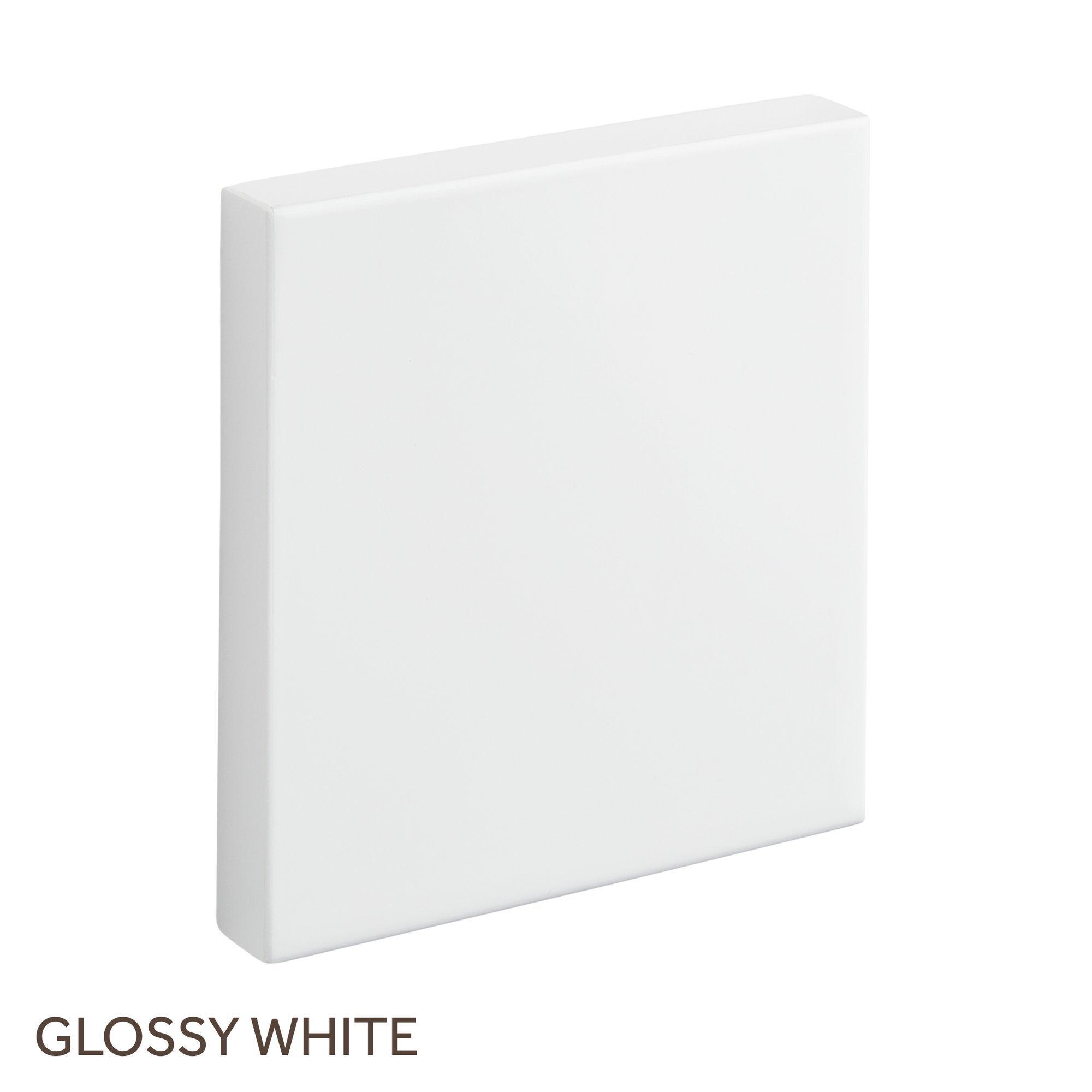 Finish Sample - Glossy White | Signature Hardware