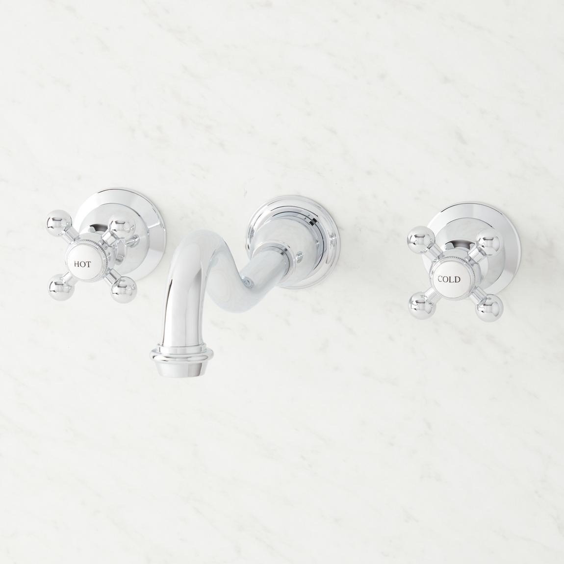 Wall-Mount Kitchen & Bathroom Faucets – Signature Hardware