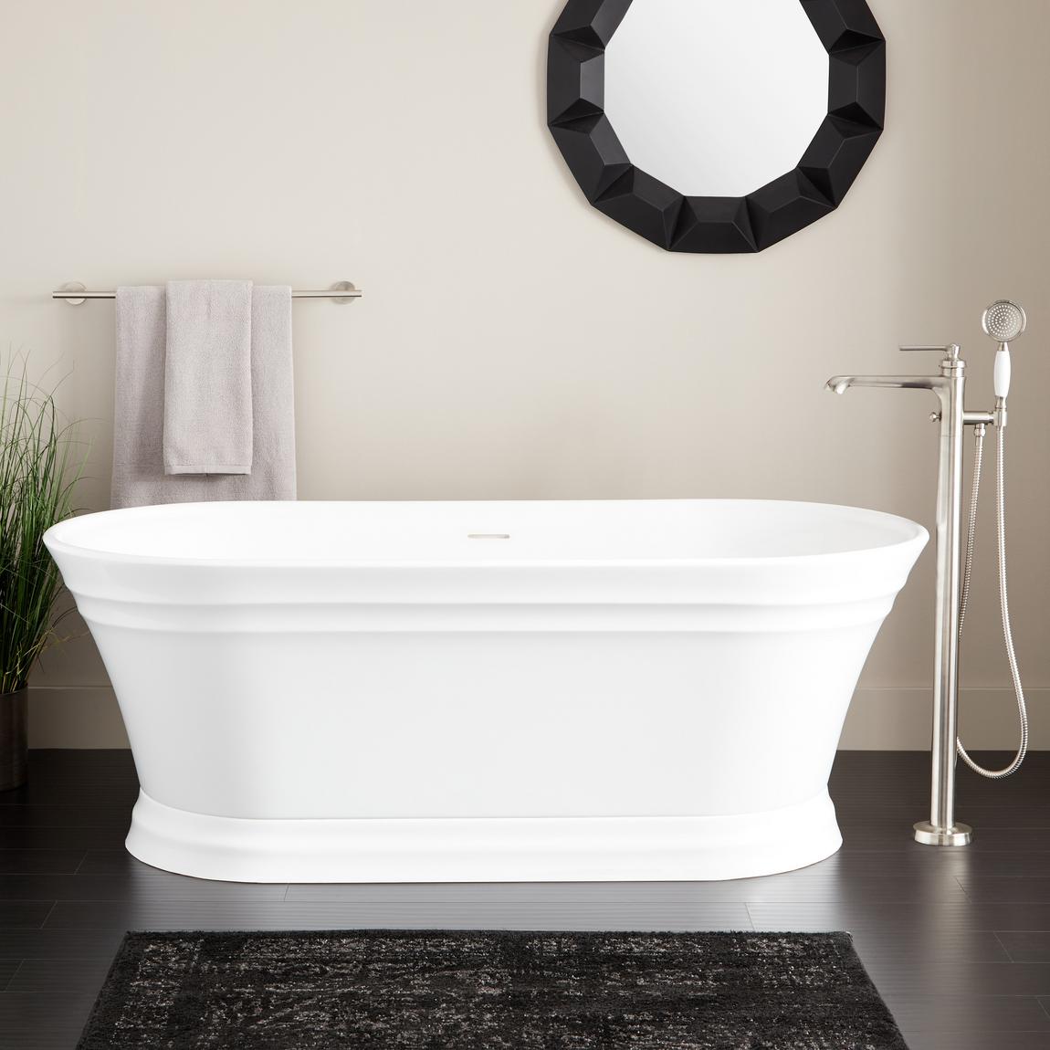 Acrylic Tubs, Acrylic Clawfoot Bathtubs | Signature Hardware