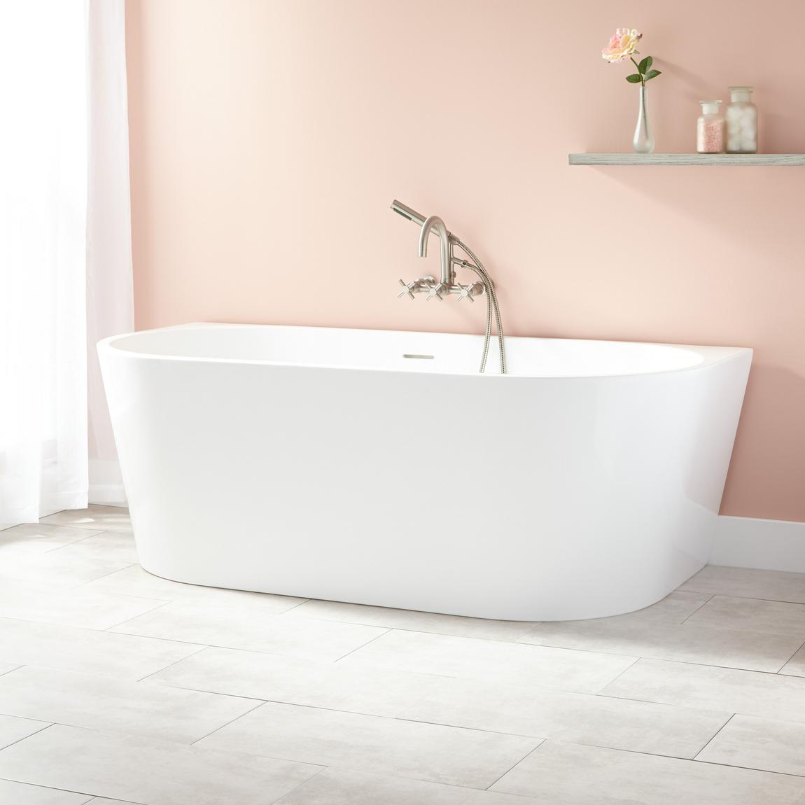 Acrylic Tubs, Acrylic Clawfoot Bathtubs | Signature Hardware