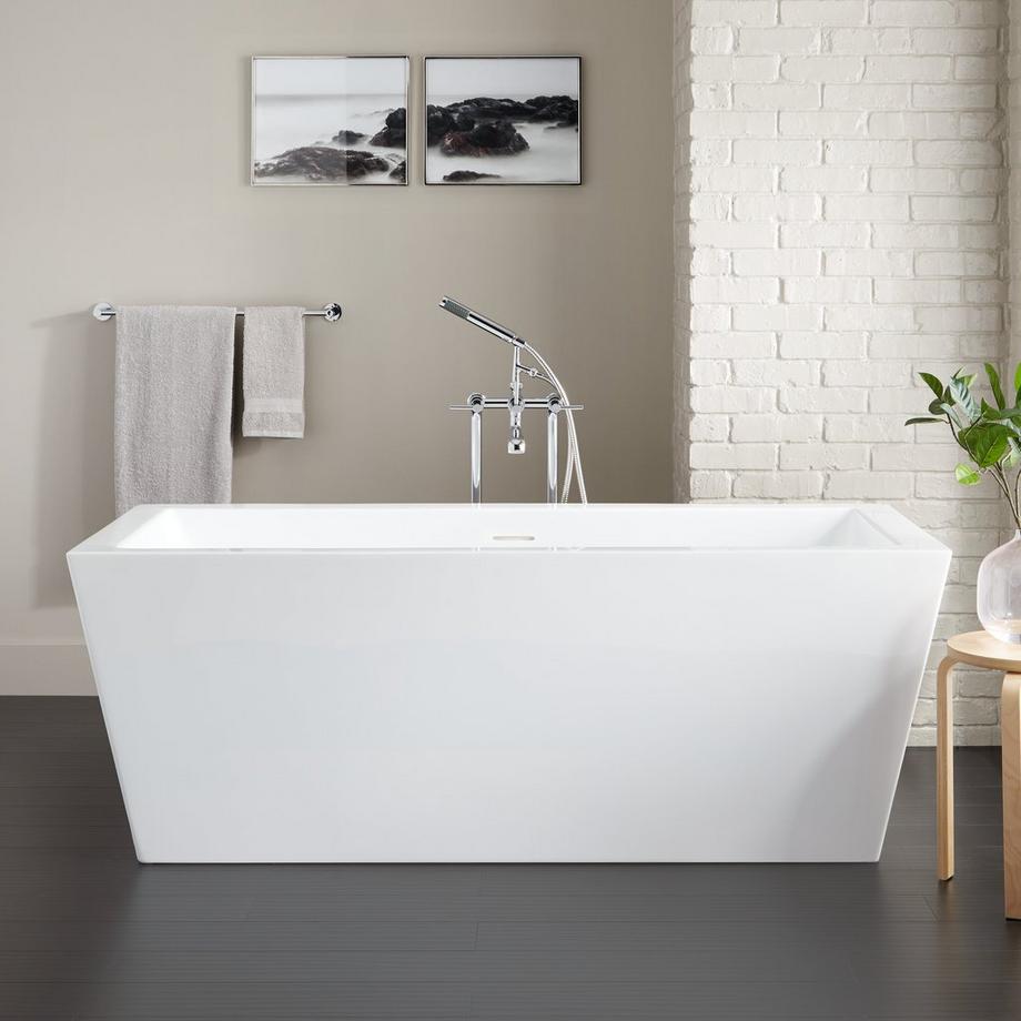 60" x 30" Sitka Acrylic Alcove Whirlpool Tub - Right Drain - White ...