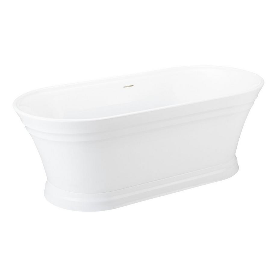 66" Halliford Acrylic Freestanding Tub | Signature Hardware