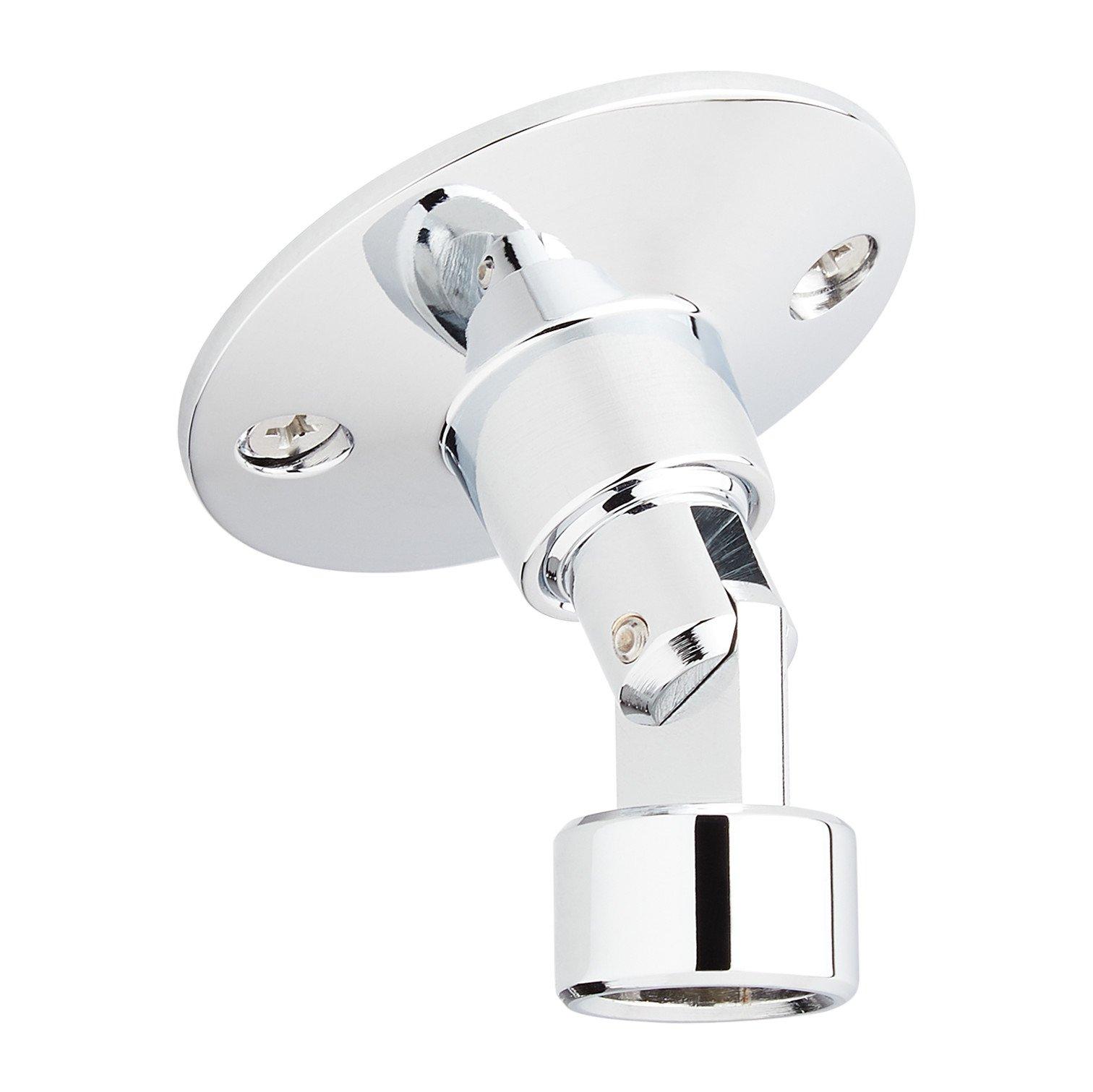 Swivel Shower Support - 5/8" Ceiling Flange - Chrome | Signature Hardware