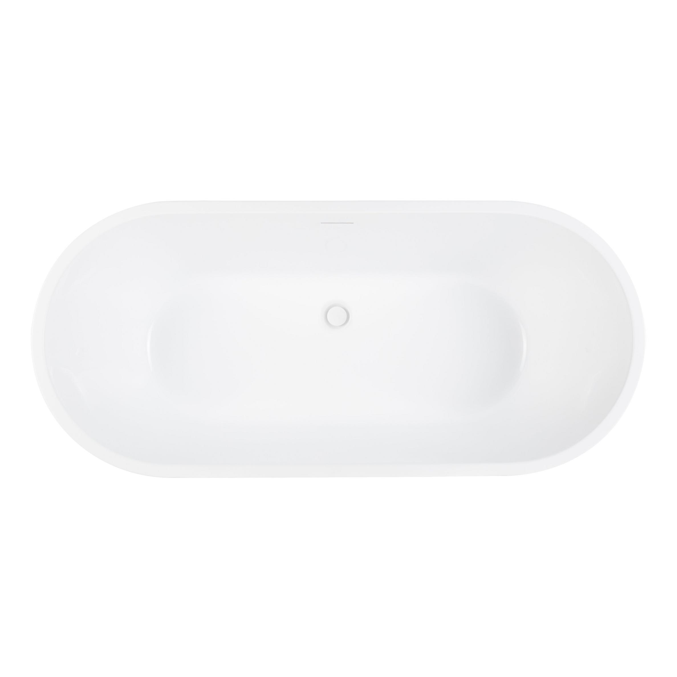66" Danae Acrylic Freestanding Tub | Signature Hardware