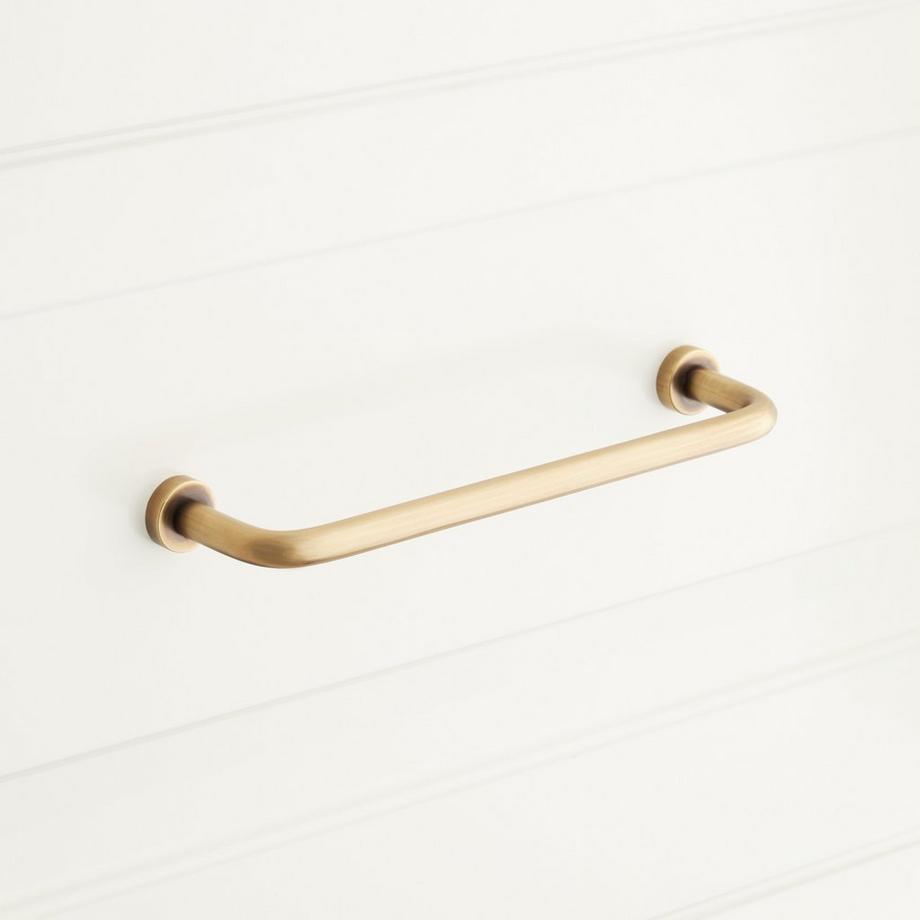 4" Belfast Solid Brass Cabinet Pull - Matte Black | Signature Hardware