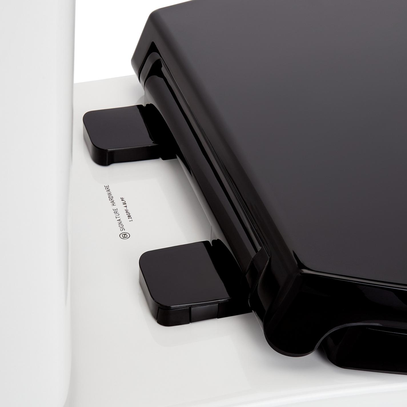 Key West Two-Piece Elongated Toilet - ADA Compliant - Black Heavy Duty ...