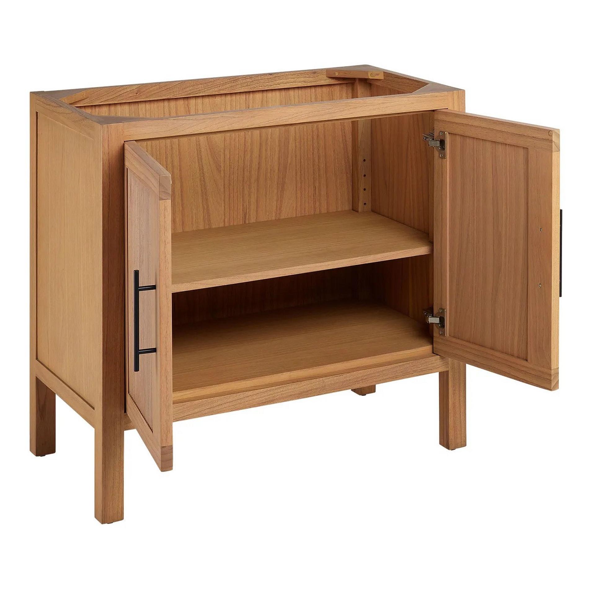 36" Ayanna Vanity - Natural Mindi - Vanity Cabinet Only | Signature ...