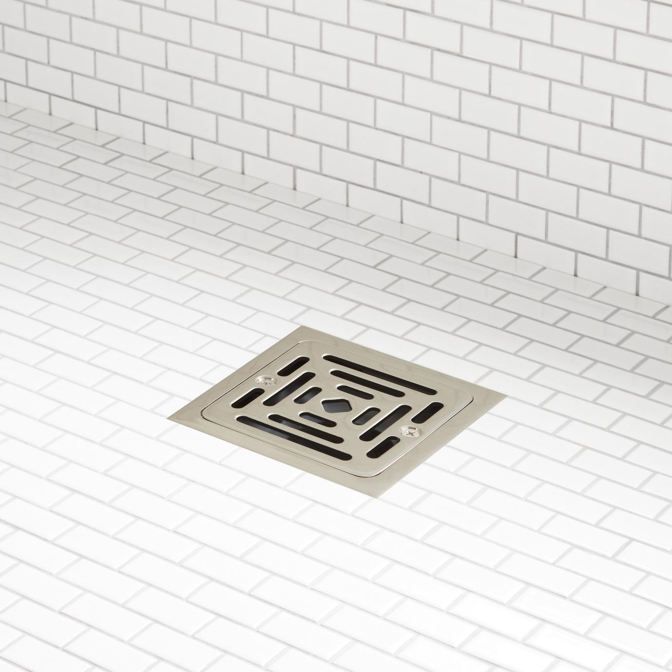Shower Drain Covers, Shower Strainers | Signature Hardware | Signature ...