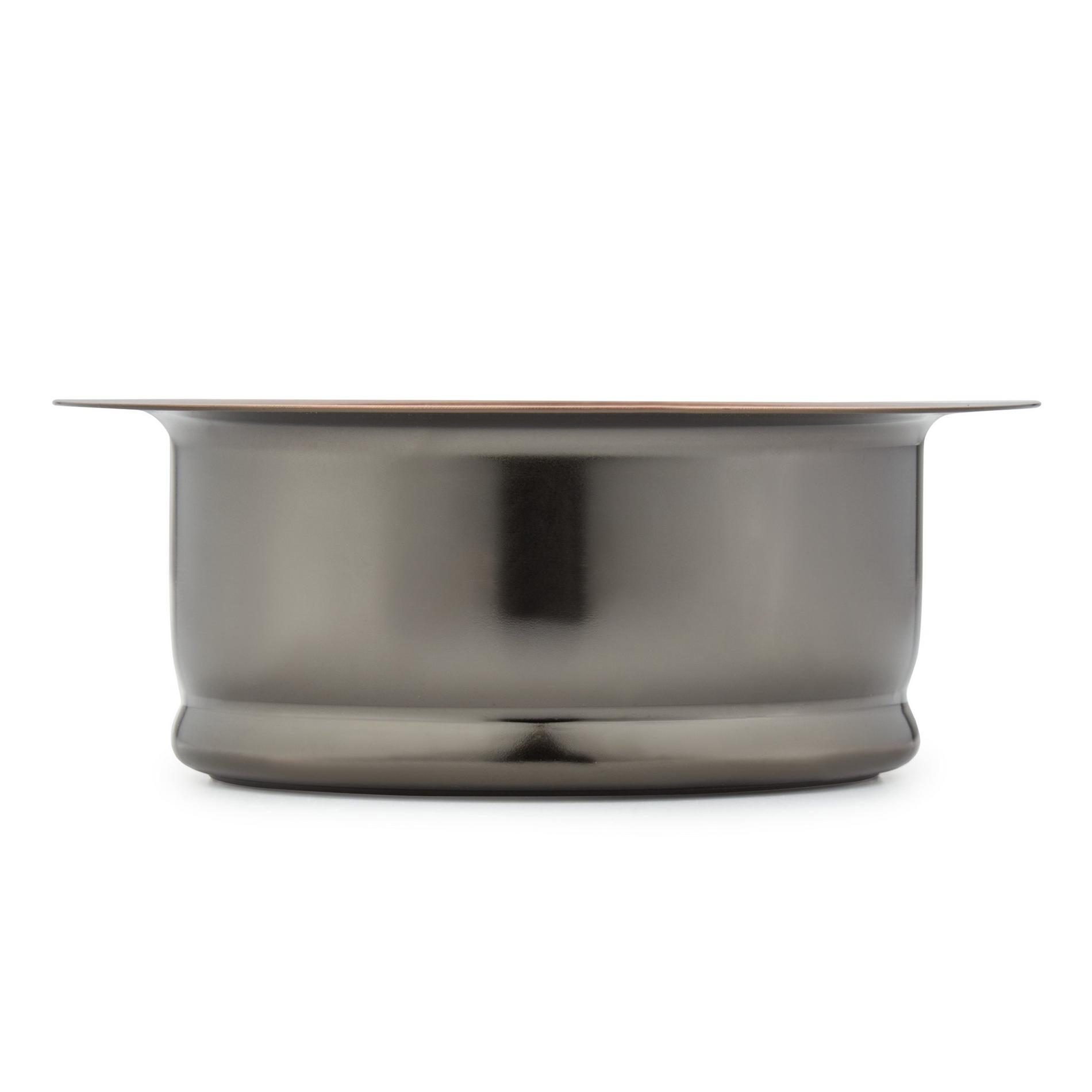 Standard Garbage Disposer Flange & Stopper - Satin Copper | Signature ...