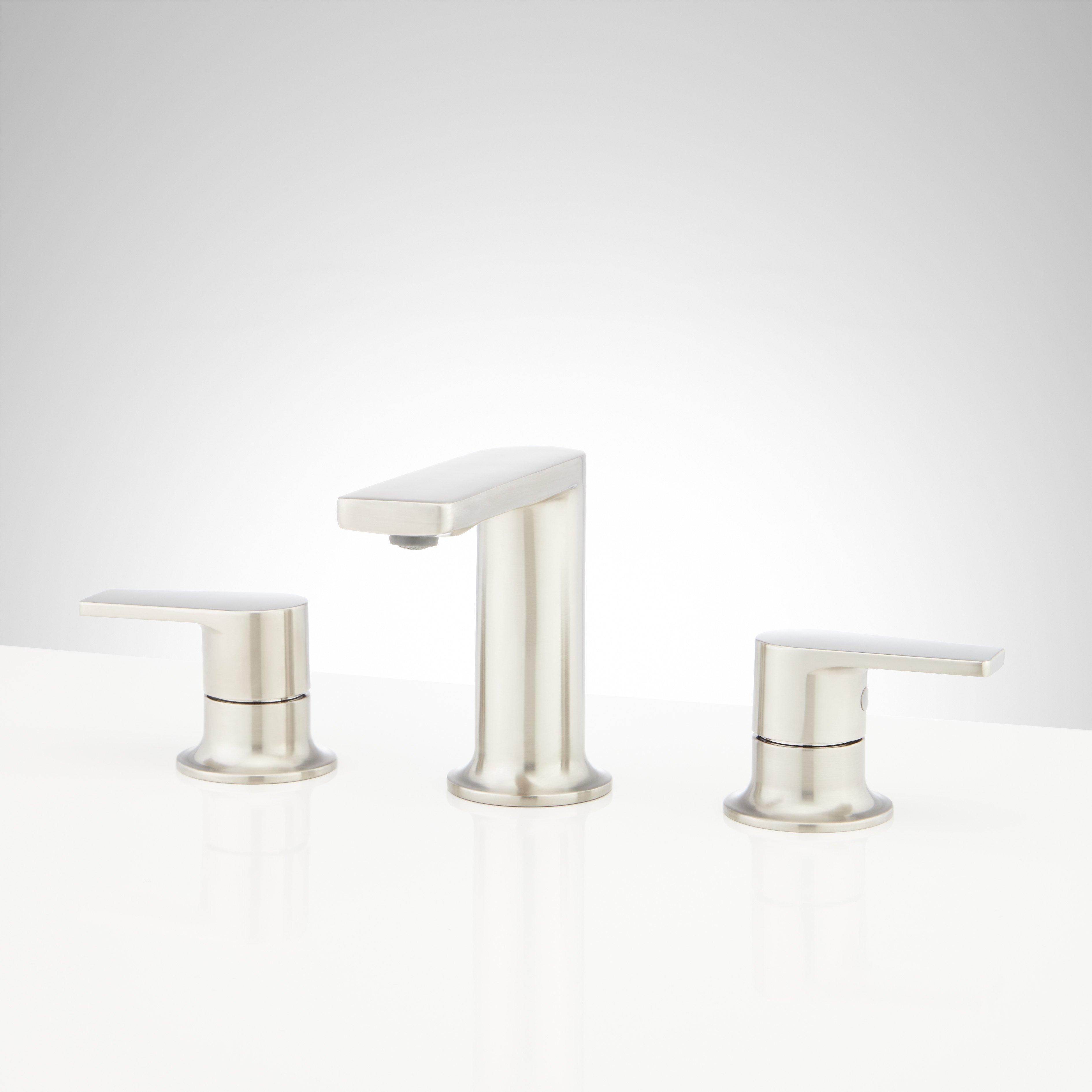 Berwyn Widespread Bathroom Faucet - Brushed Nickel | Signature Hardware