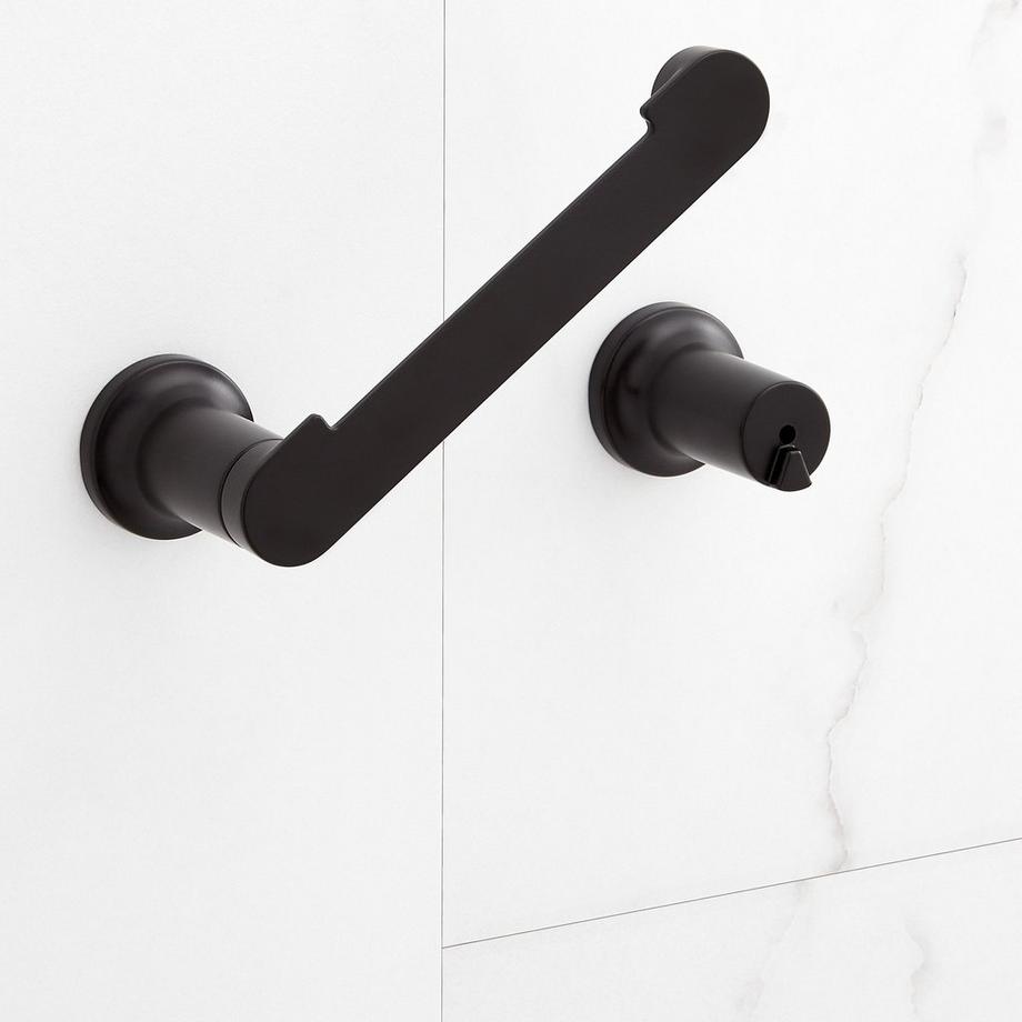 Solid Brass Double Coat Hook - Satin Brass | Signature Hardware