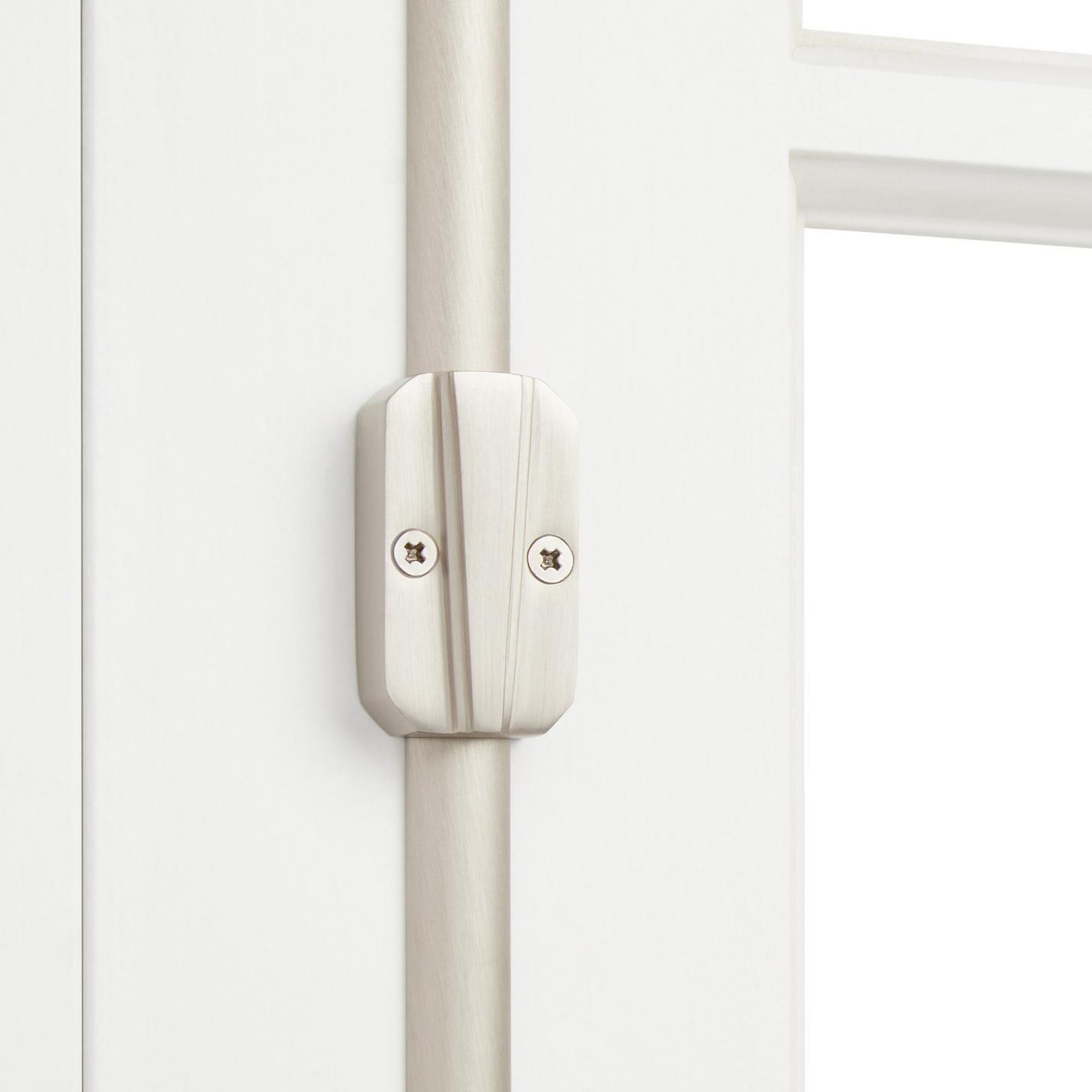 Cremone Bolt Polished Nickel Dalston Brass Door Cremone Bolt - Polished ...