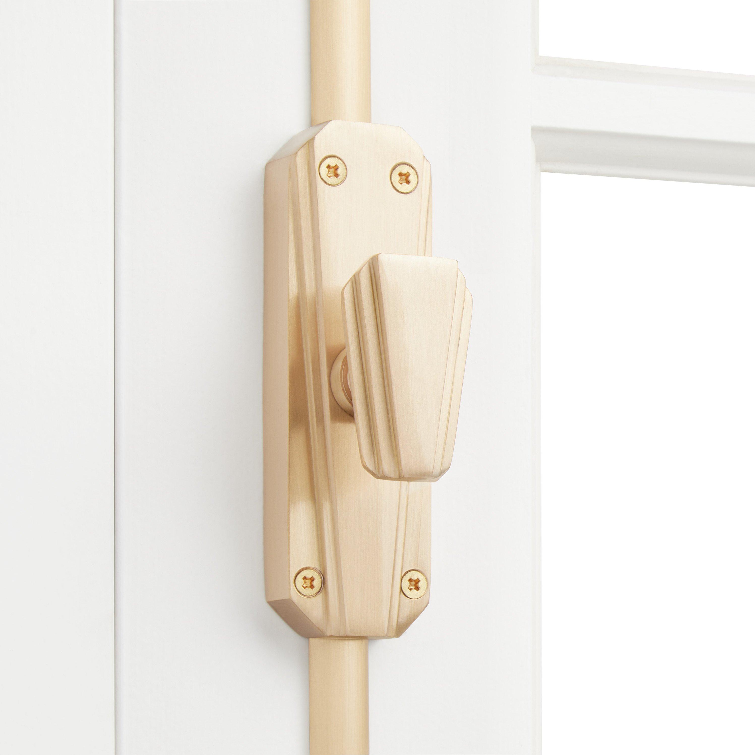 Stanwin Brass Window Cremone Bolt | Signature Hardware
