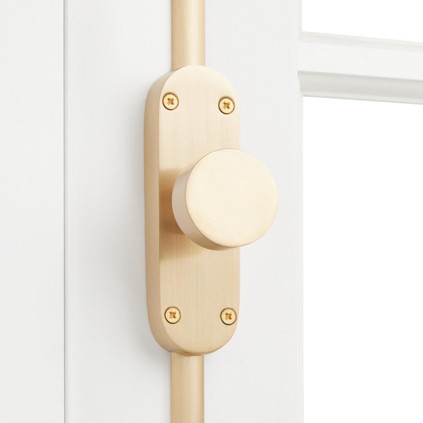 Stanwin Brass Cabinet Cremone Bolt | Signature Hardware
