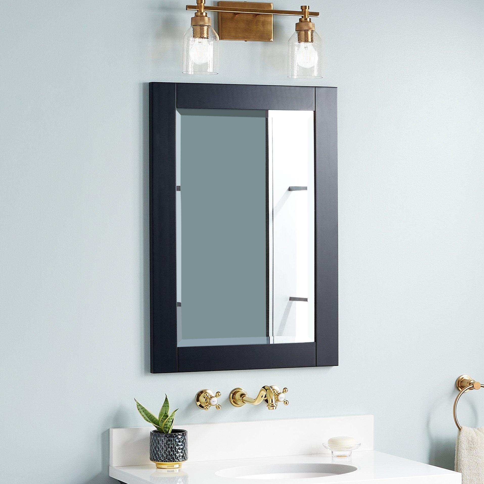 Fallbrook Vanity Mirror - Midnight Navy Blue | Signature Hardware