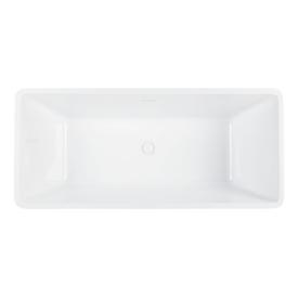 65" Laxson Acrylic Freestanding Tub | Signature Hardware