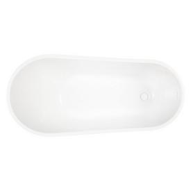 66" Sheba Acrylic Slipper Tub | Signature Hardware