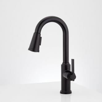 Greyfield Single-Hole Pull-Down Bar Faucet | Signature Hardware