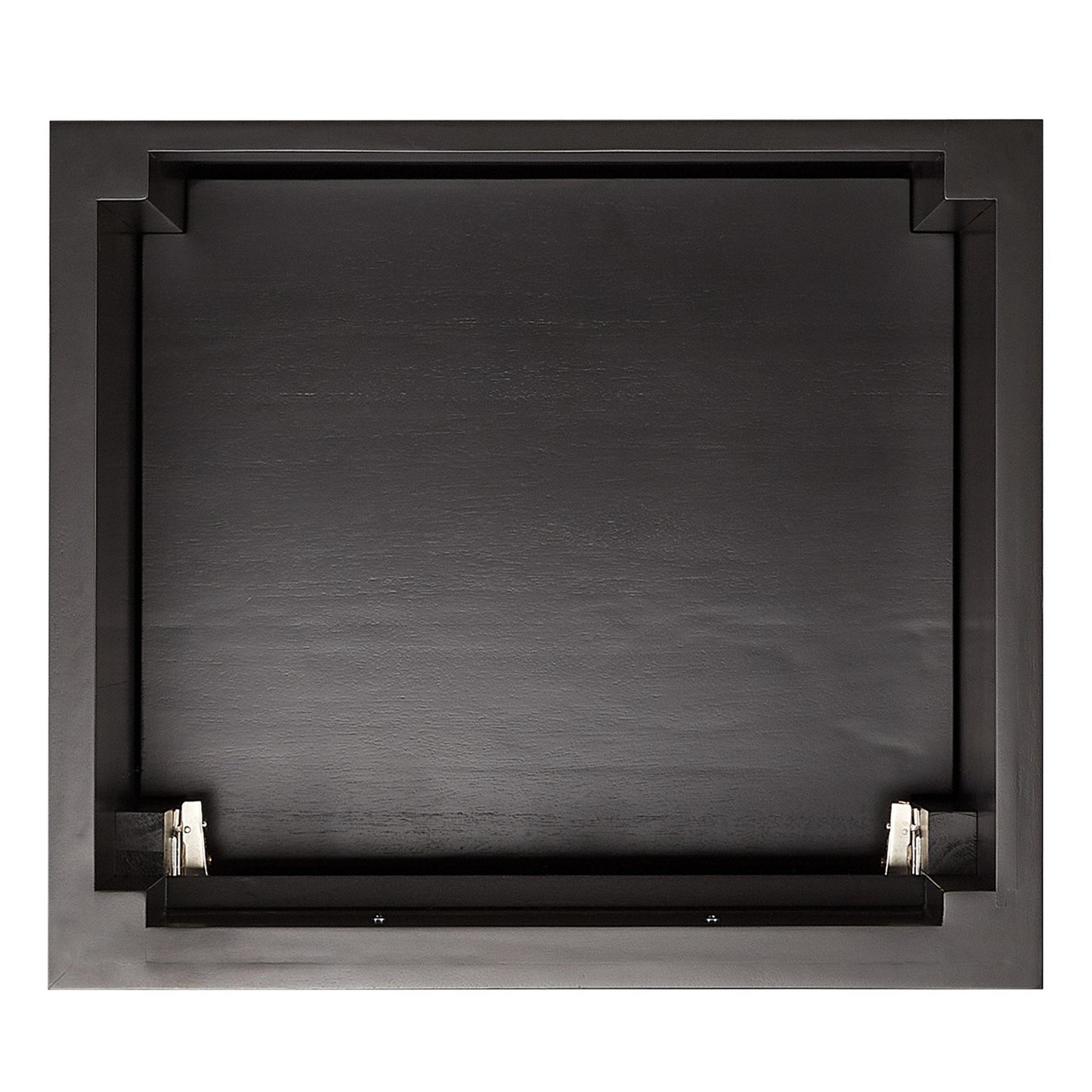 24" Elmdale Vanity with Rectangular Undermount Sink - Charcoal Black ...