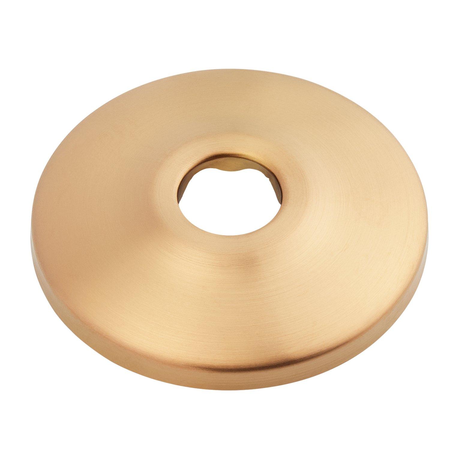 FundamentALL Wall Flange - 5/8" OD - Brushed Gold | Signature Hardware