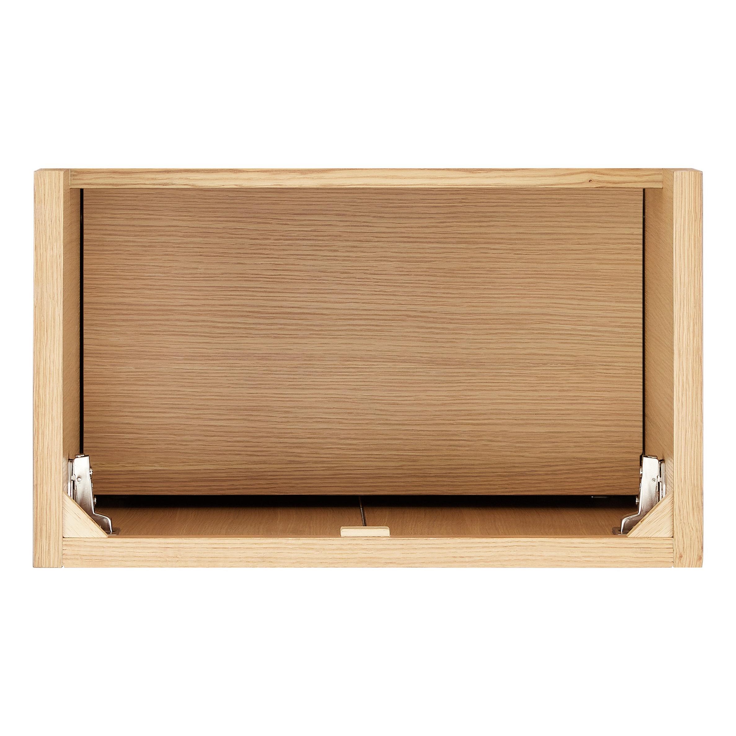 24" Fircrest Vanity with Integral Sink - Sandy Oak | Signature Hardware