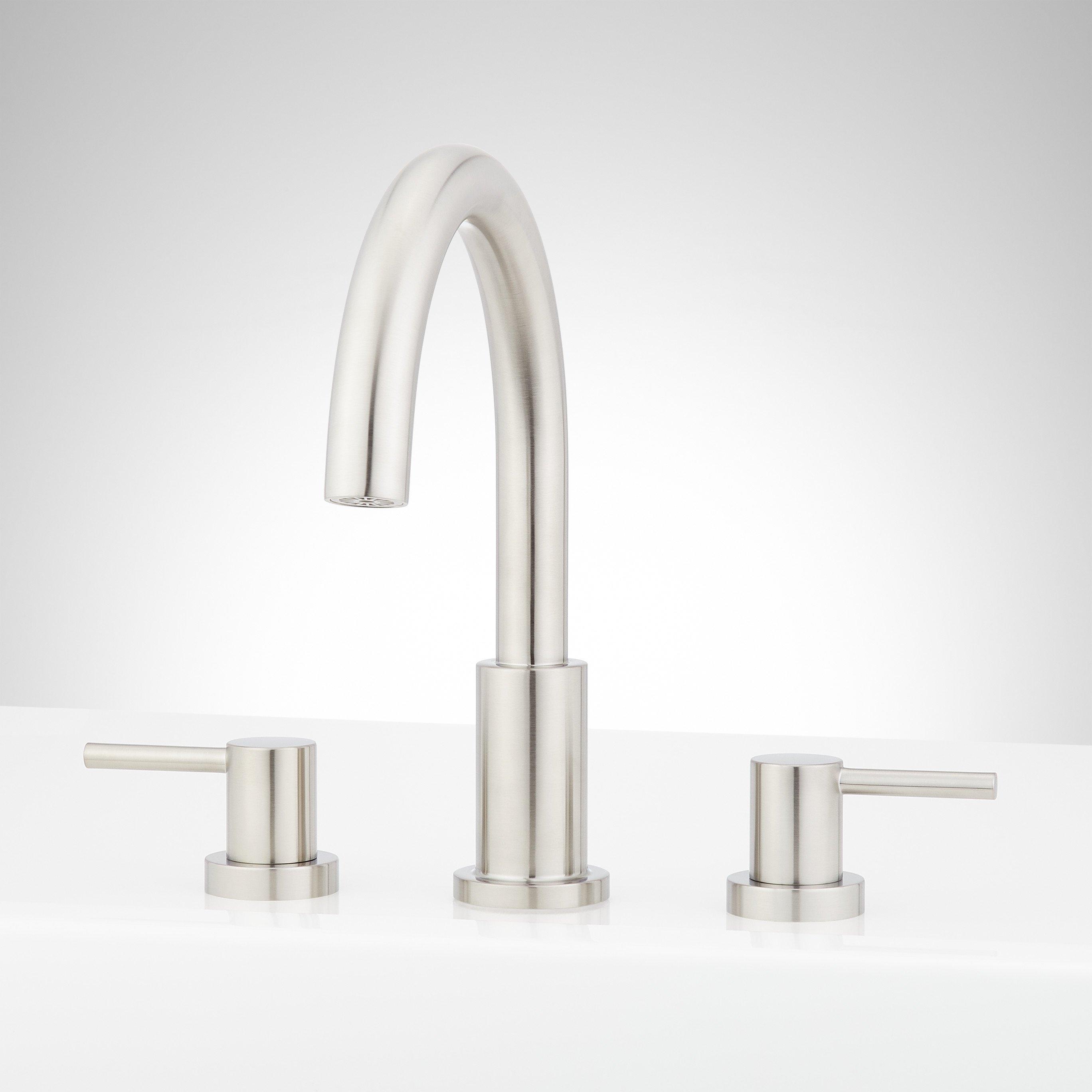 Lexia 3-Hole Roman Tub Faucet and Rough-In Valve - Brushed Nickel ...