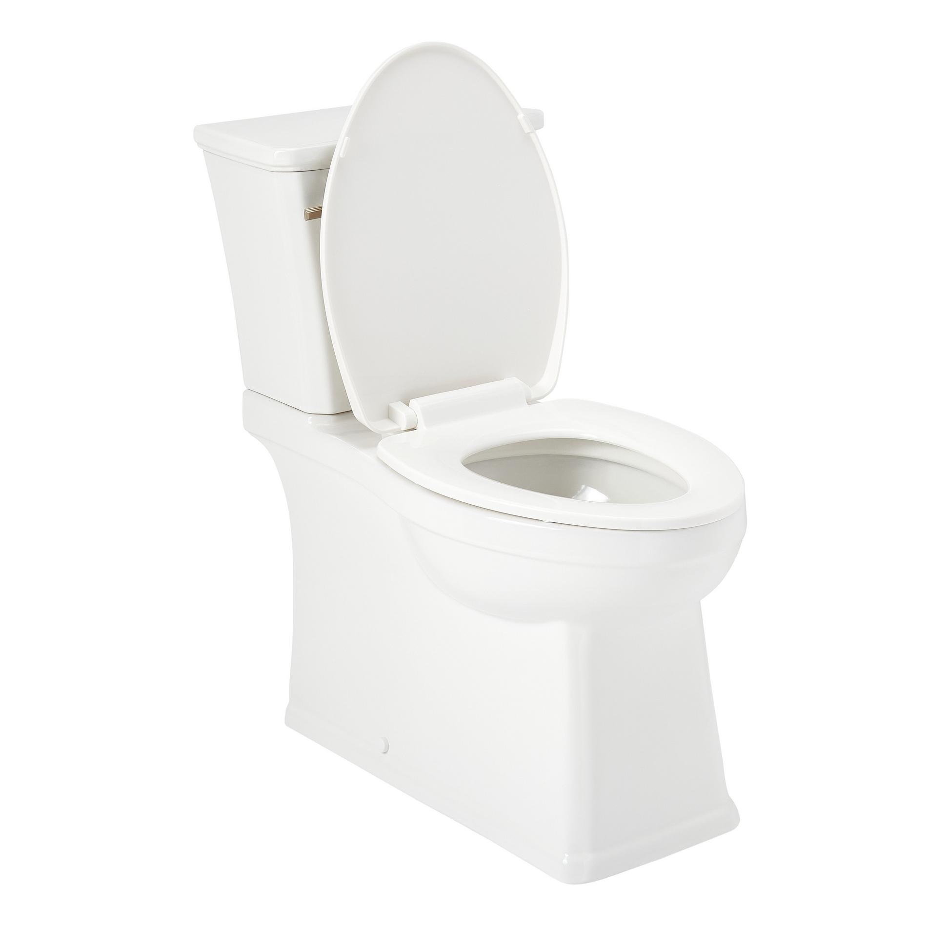 Benbrook Two-Piece Skirted Elongated Toilet | Signature Hardware