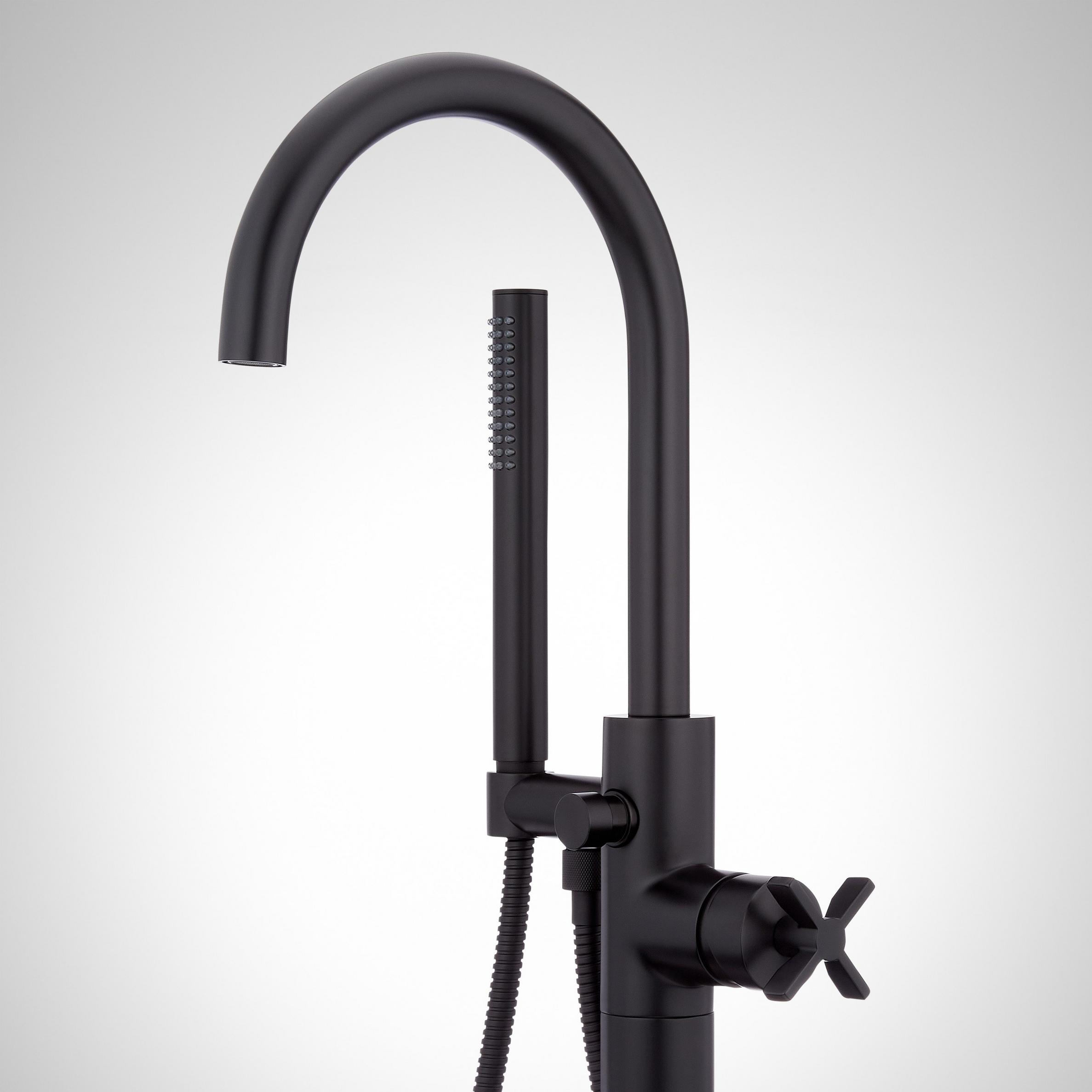 Vassor Freestanding Tub Faucet with Hand Shower | Signature Hardware
