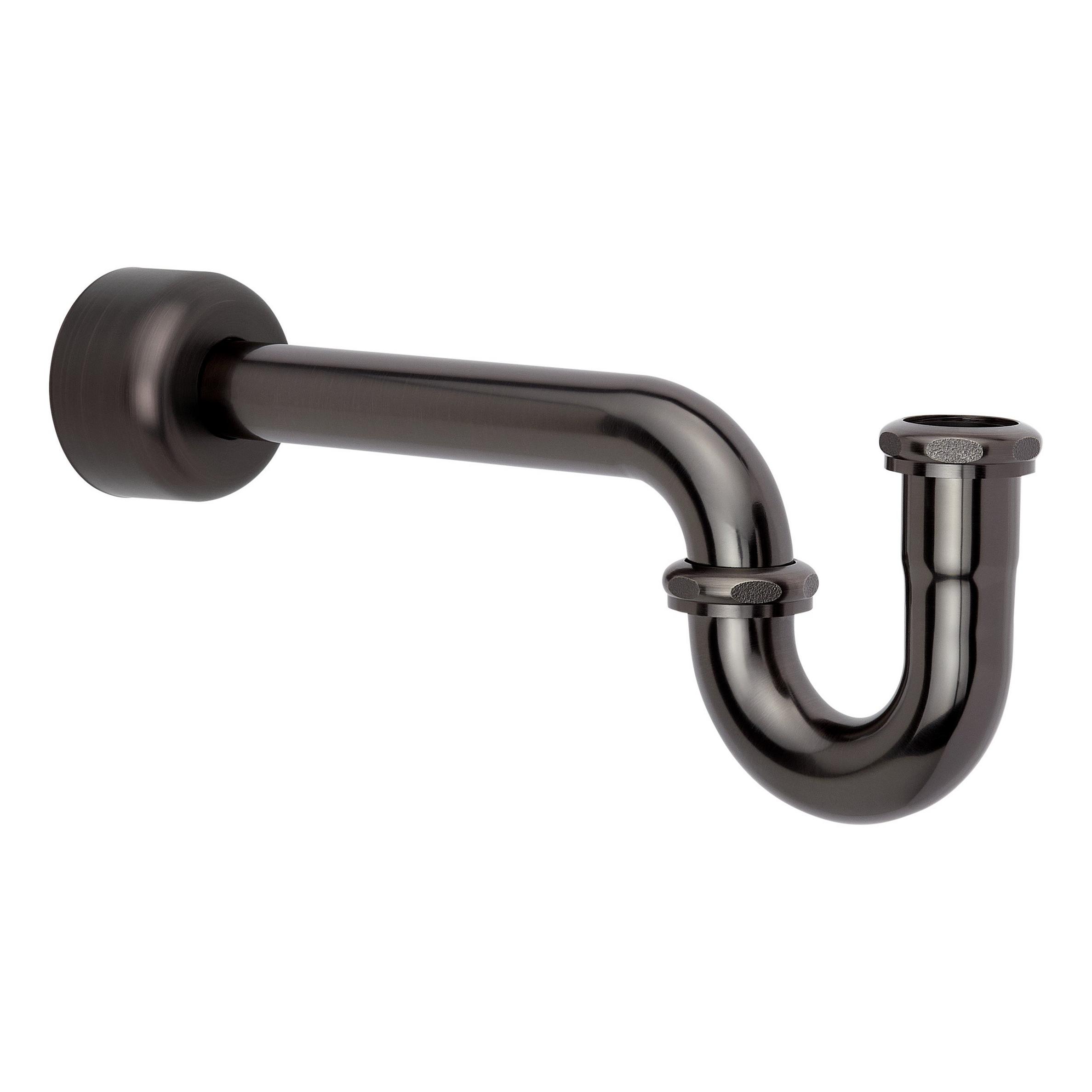 1-1/4" P-Trap with High Box Flange | Signature Hardware