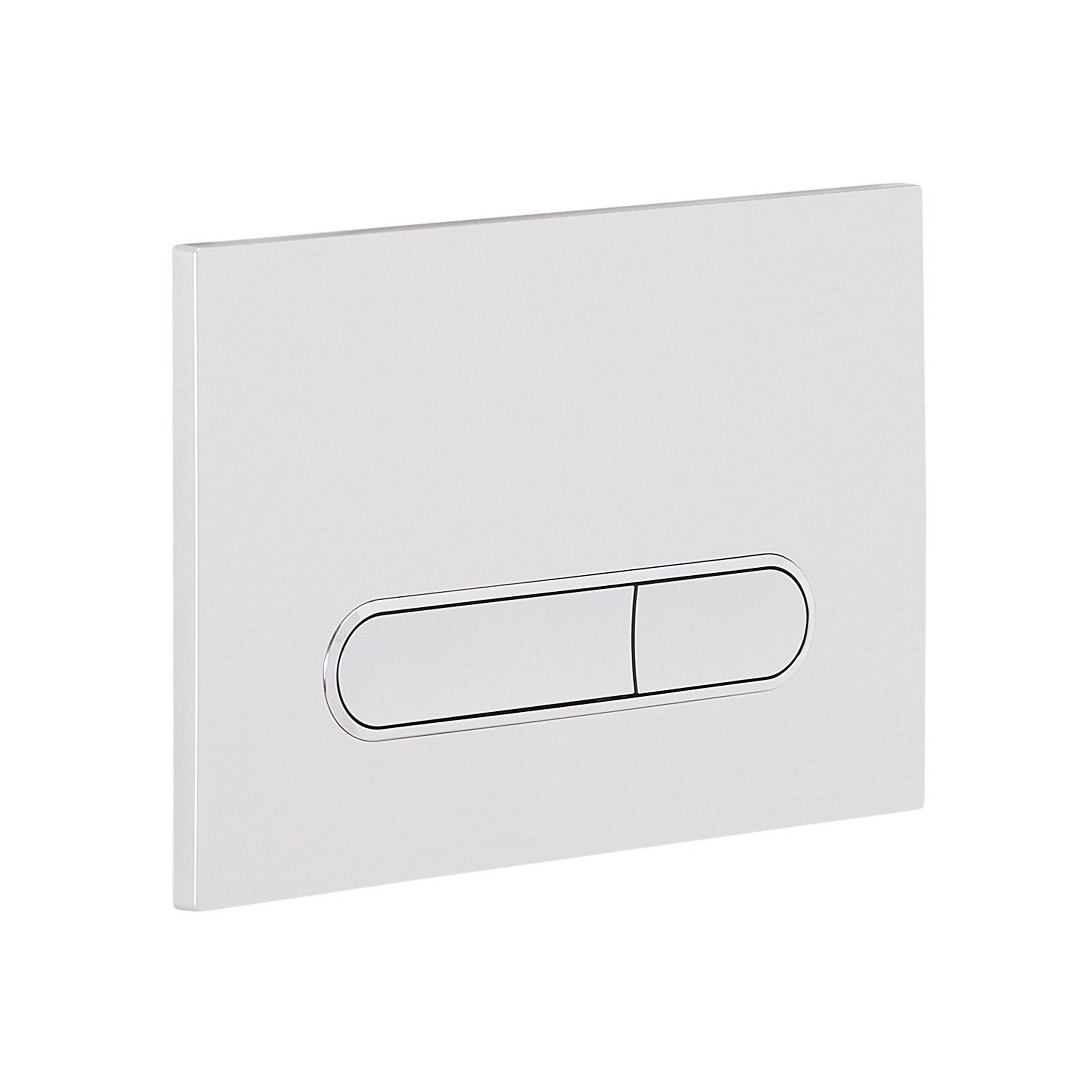 Arnelle Dual-Flush Wall-Mount Elongated Toilet with In-Wall Carrier ...