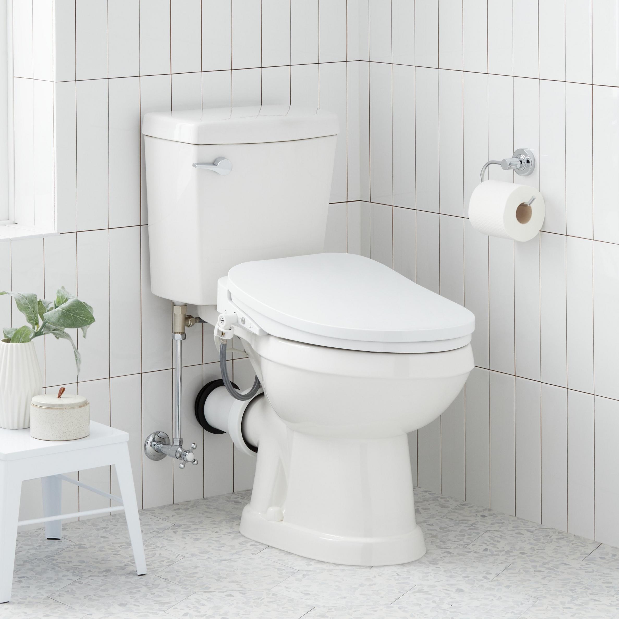 Waycross Two-Piece European Rear Outlet Toilet | Signature Hardware