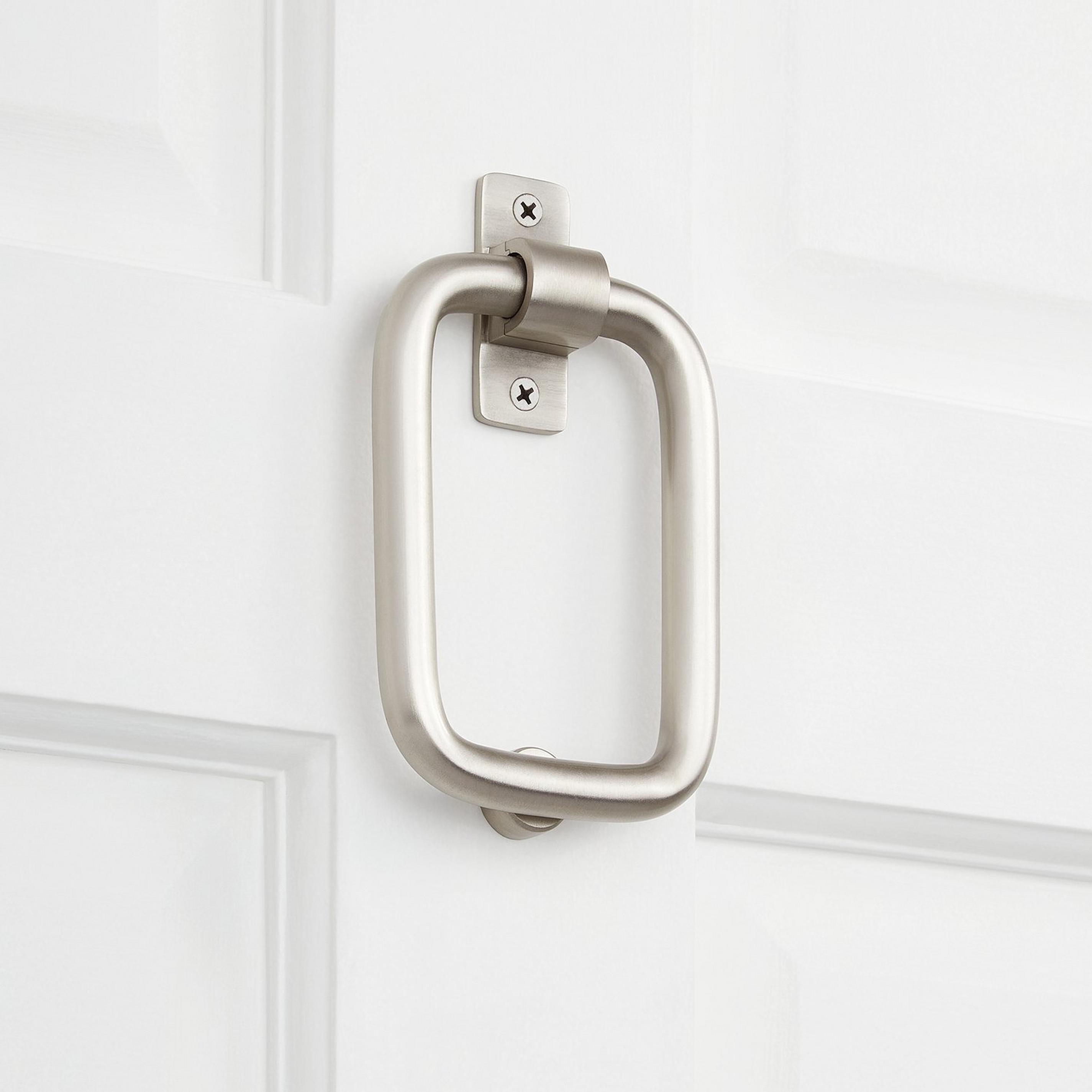 Rounded Square Brass Door Knocker | Signature Hardware