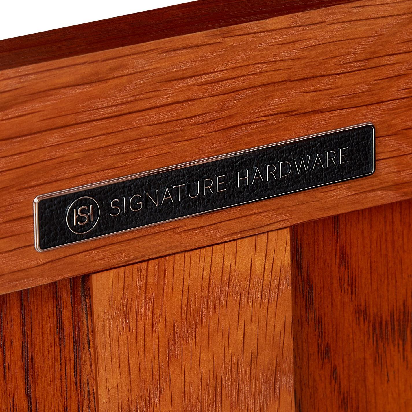 36" Maybeck Vanity With Undermount Sink - Tinted Oak | Signature Hardware