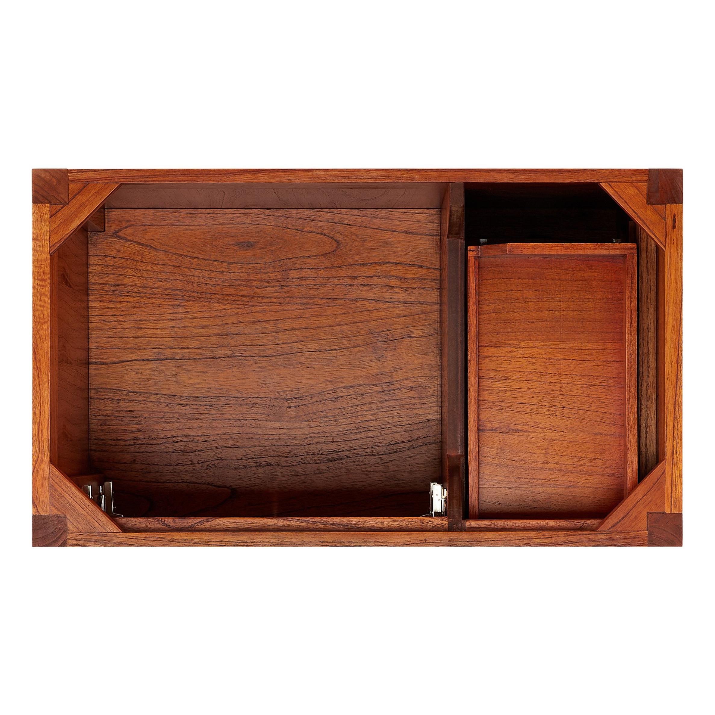 36" Maybeck Vanity With Undermount Sink - Tinted Oak | Signature Hardware