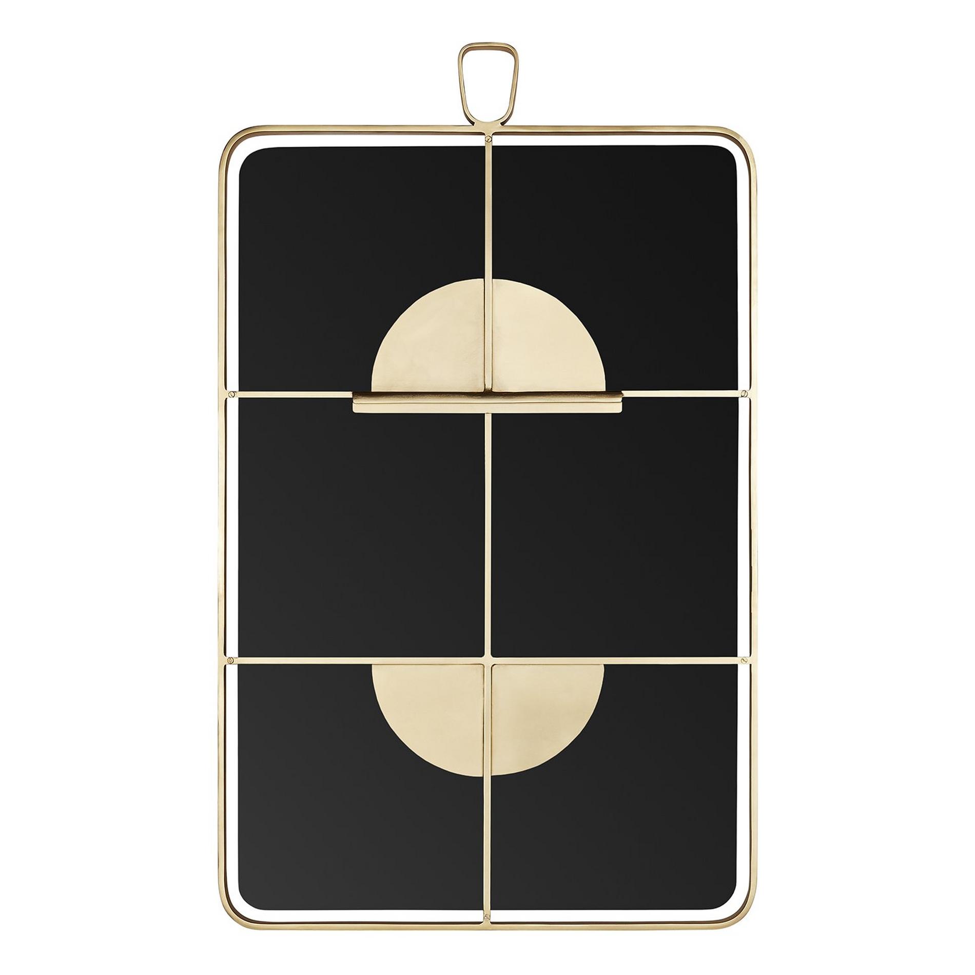 Martinelli Iron Decorative Vanity Mirror - Satin Brass | Signature Hardware