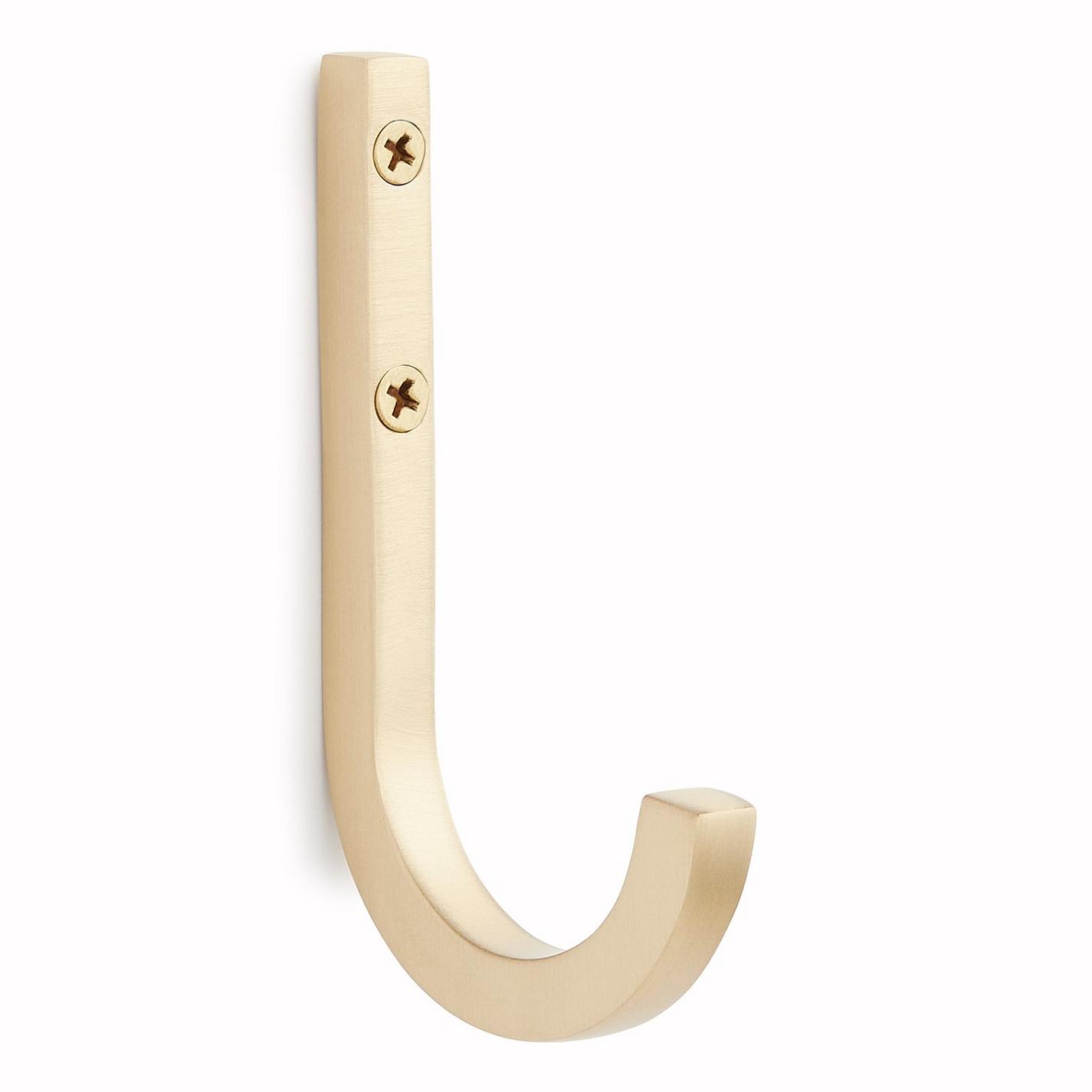 Jarwin Modern Brass Single Hook | Signature Hardware