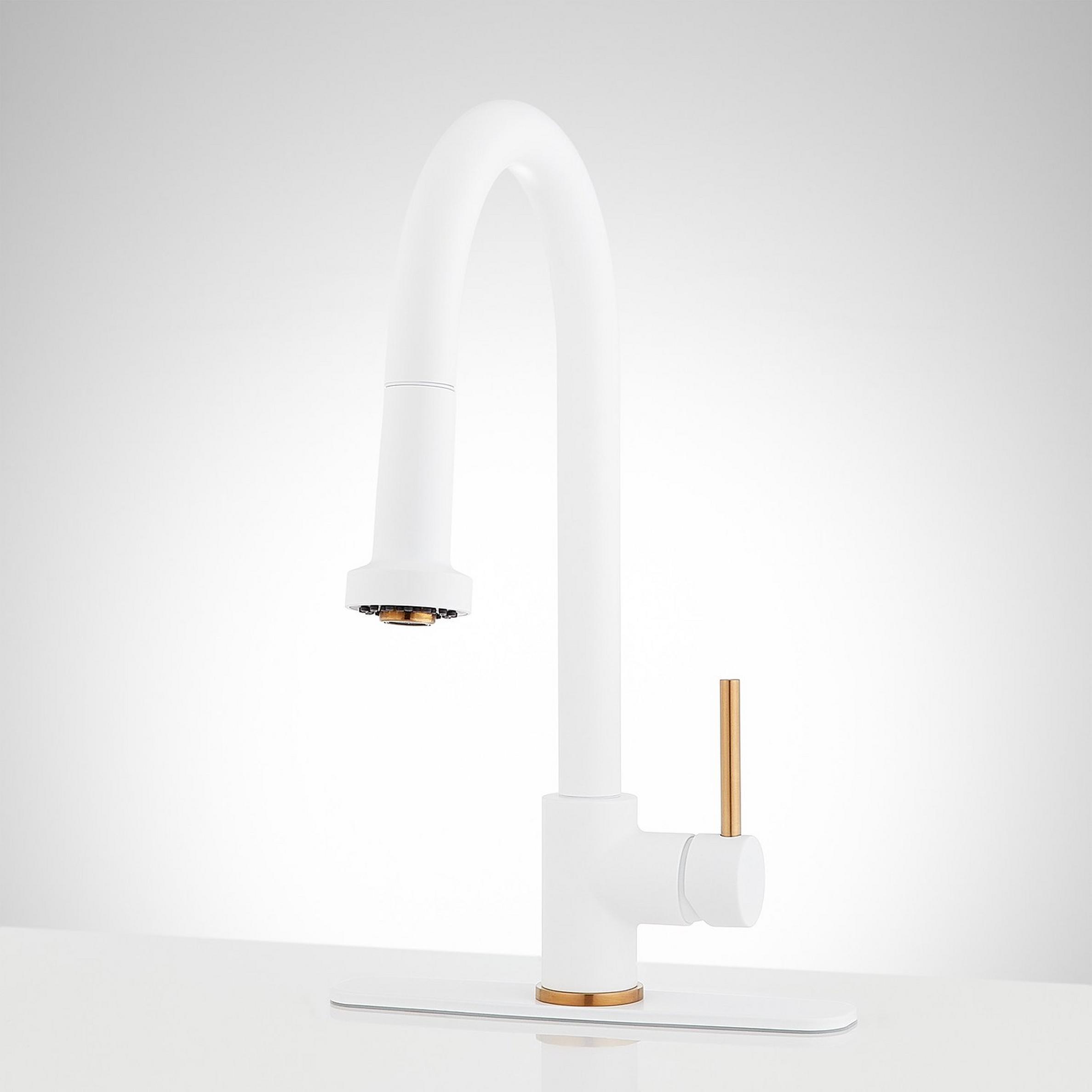 Ridgeway Pull-Down Two-Tone Kitchen Faucet | Signature Hardware