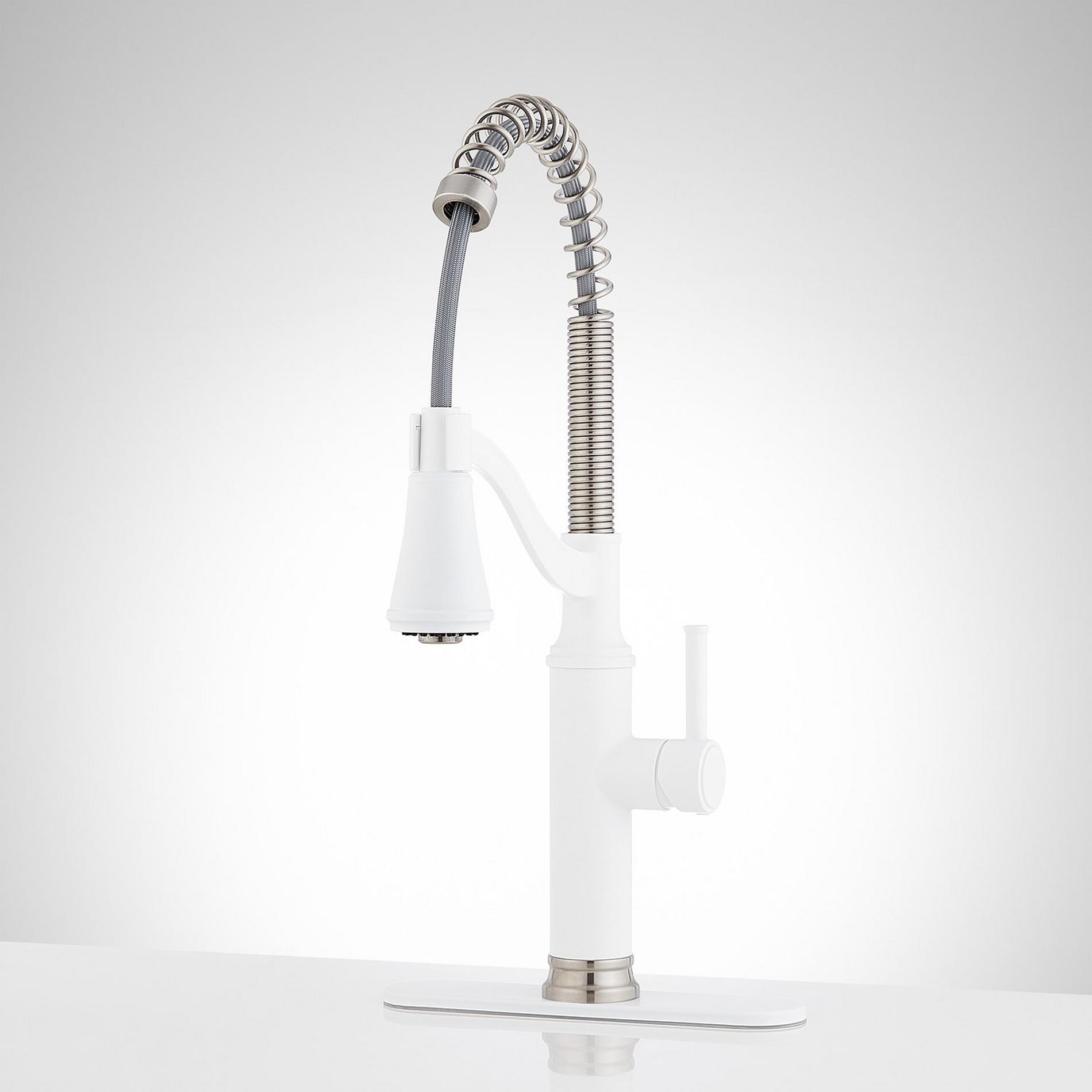 Caribana Single Handle Two-Tone Kitchen Faucet | Signature Hardware