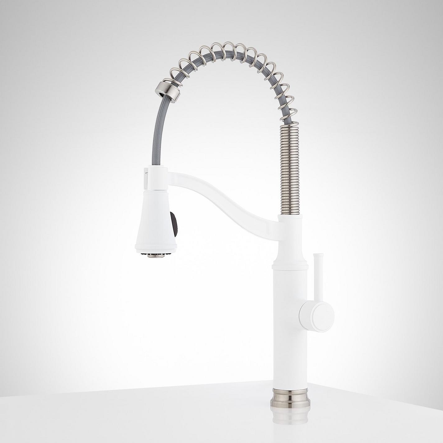 Caribana Single Handle Two-Tone Kitchen Faucet | Signature Hardware