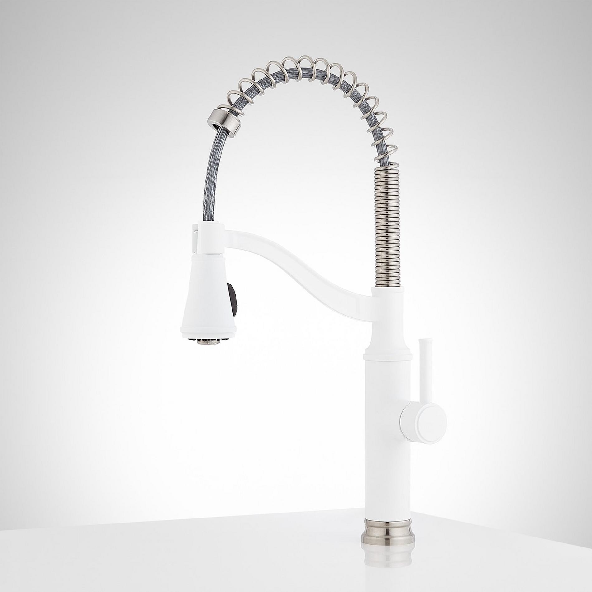 Caribana Single Handle Two-Tone Kitchen Faucet | Signature Hardware